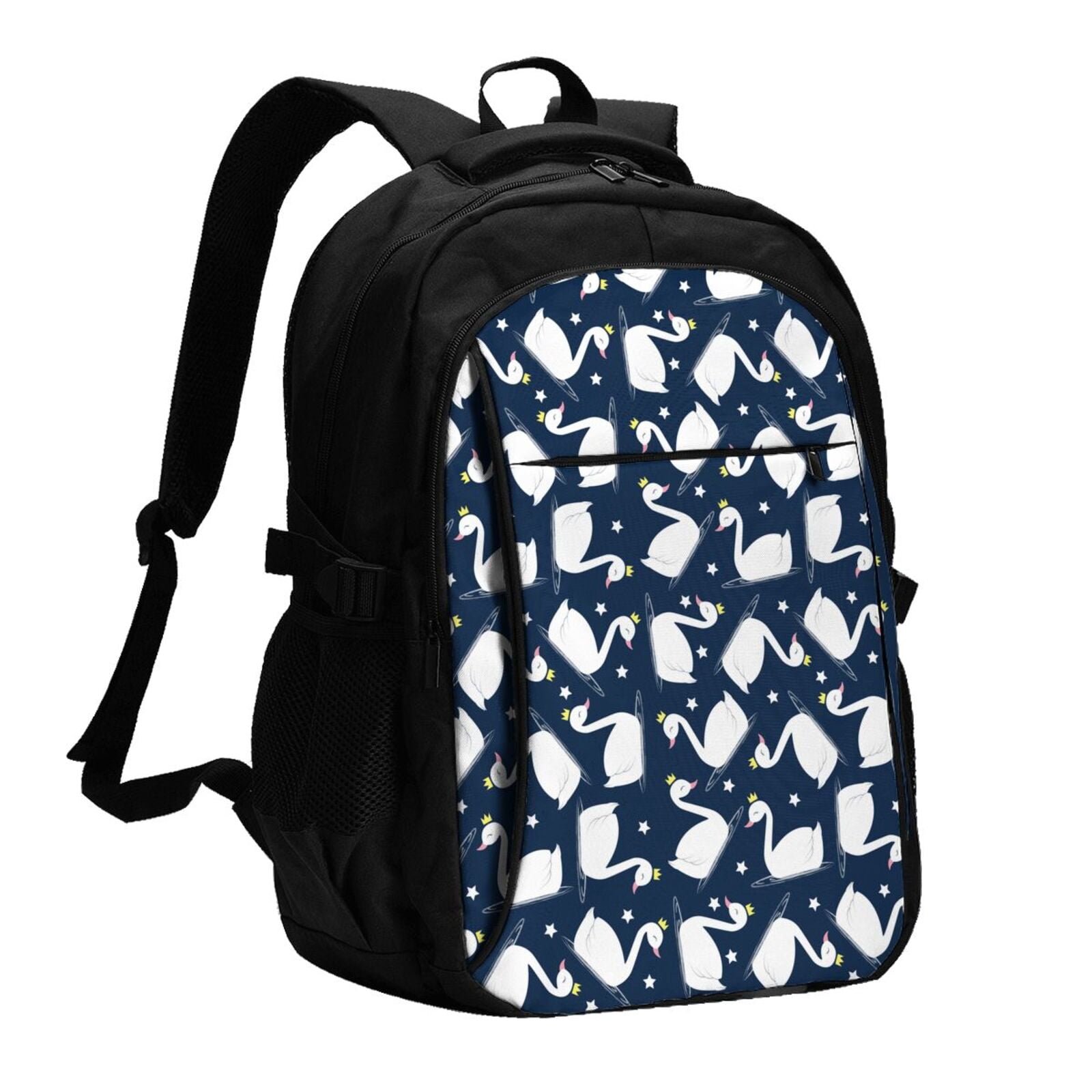 Xecao Swan for Travel Laptop Backpack, USB-Charging-Enabled, Spacious ...