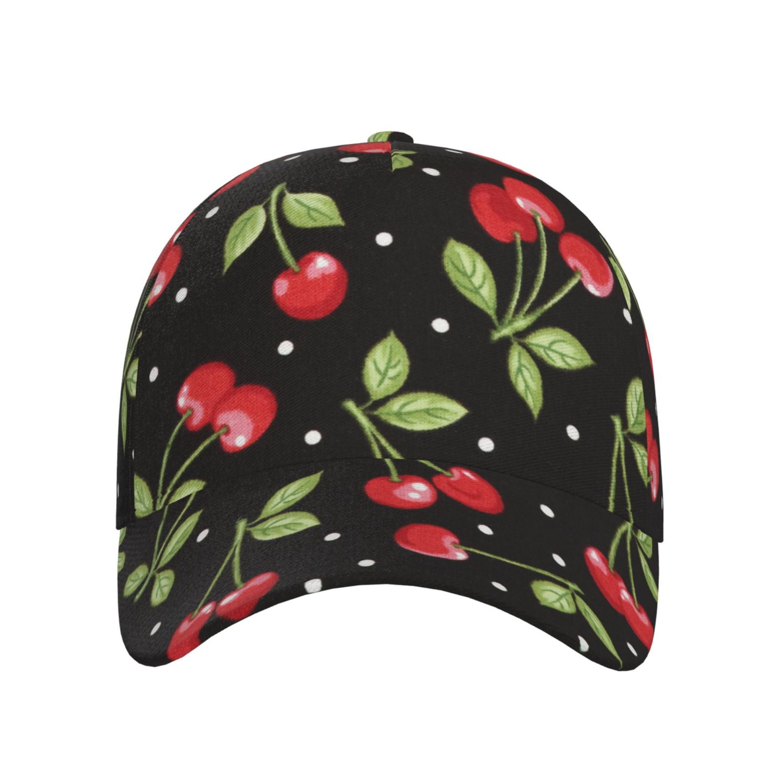Xecao Sweet Red Cherry for Baseball Cap: Unisex, crafted from classic ...