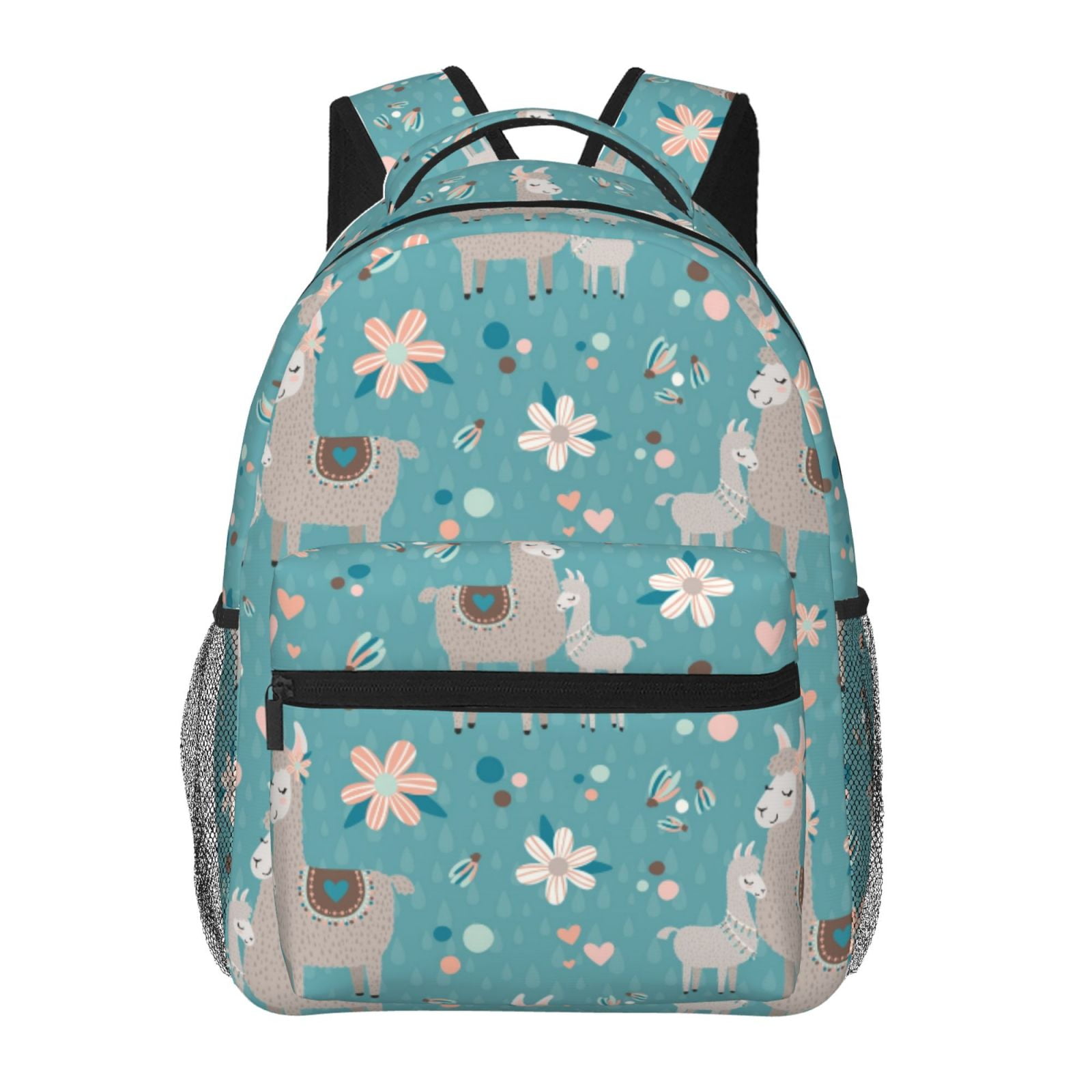 Xecao Teal Mama Llama Backpack, a stylish and functional choice for ...