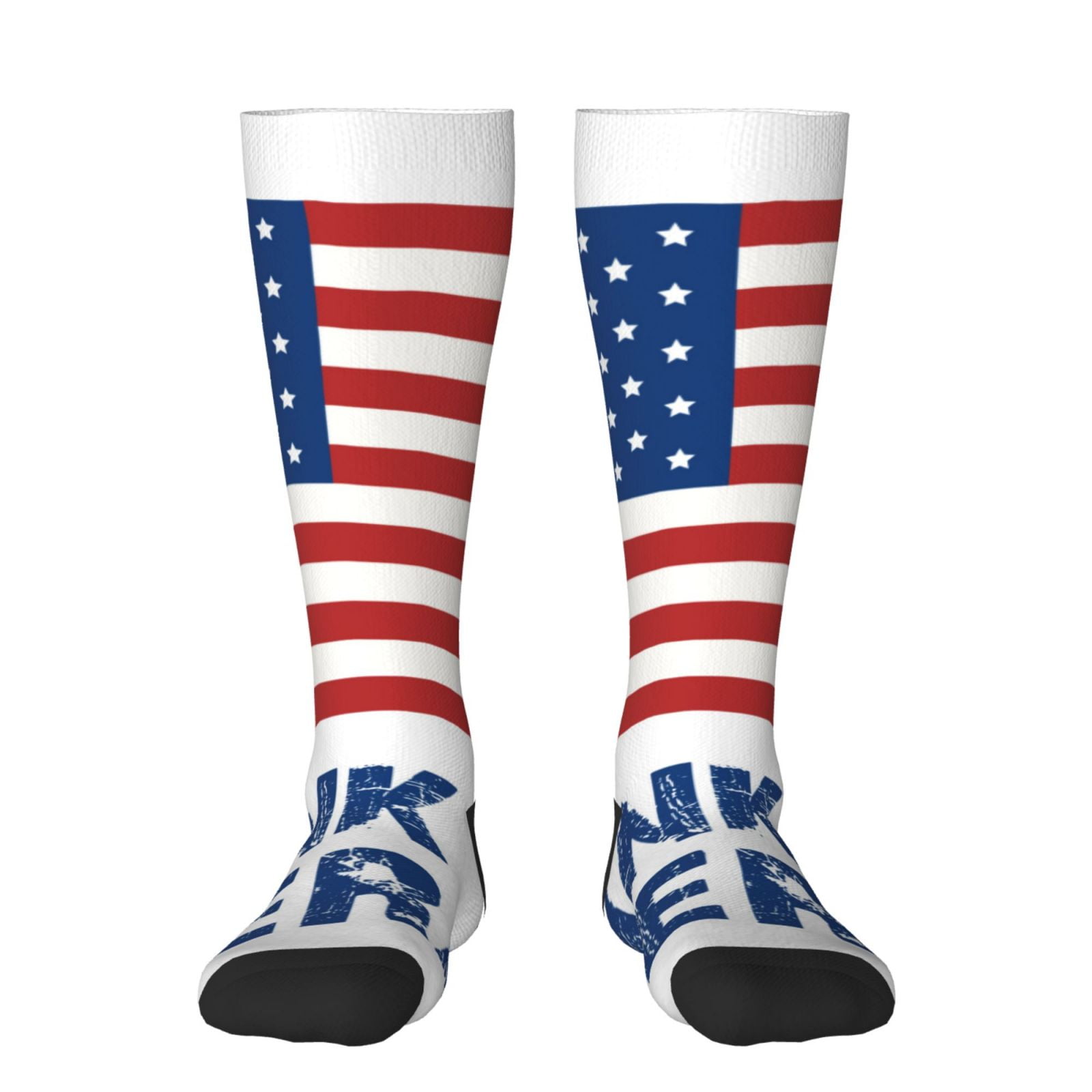 Xecao Thank You Veterans Print Compression Socks for Both Men And Women ...