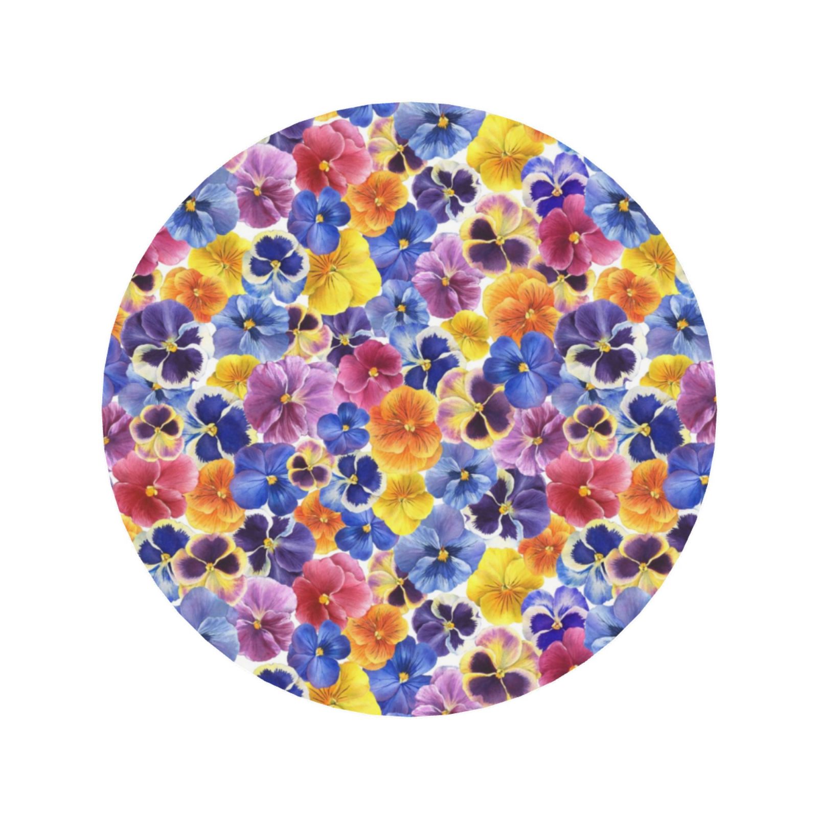 Xecao The Garden Tricolor Pansy Flower for Fridge Magnets - Fun ...