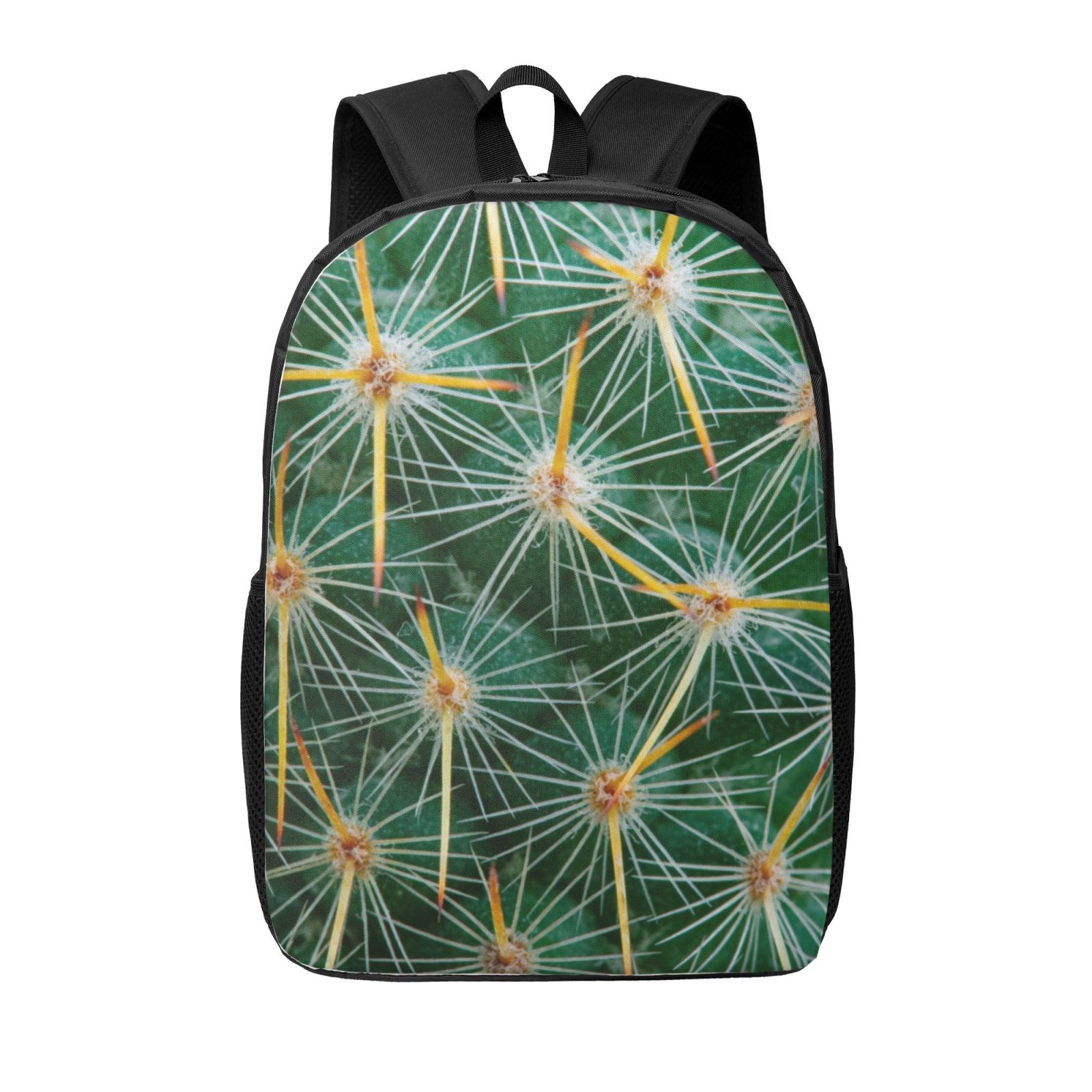 Xecao Thorns Of Macro Cactus print Travel Backpack, Large Computer ...