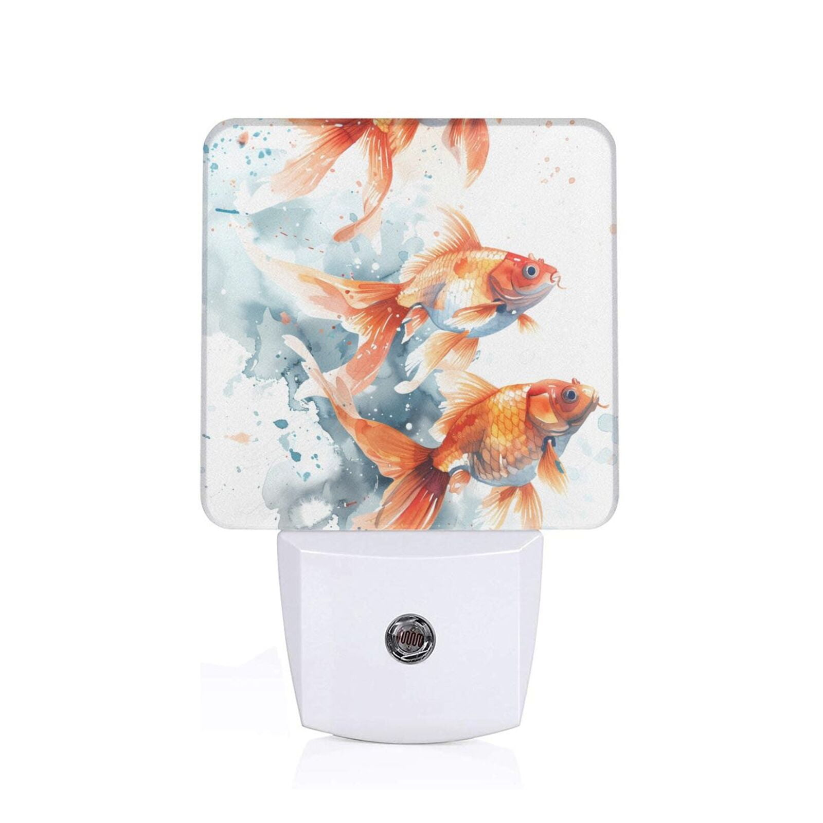 Xecao Three Goldfish Watercolor Splash for Night Light - a Wall-mounted ...