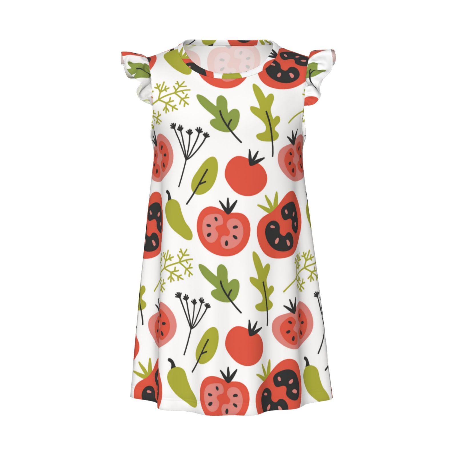 Xecao Tomatoes Nightgowns for Girls: Elegant Princess Pajama Dresses ...