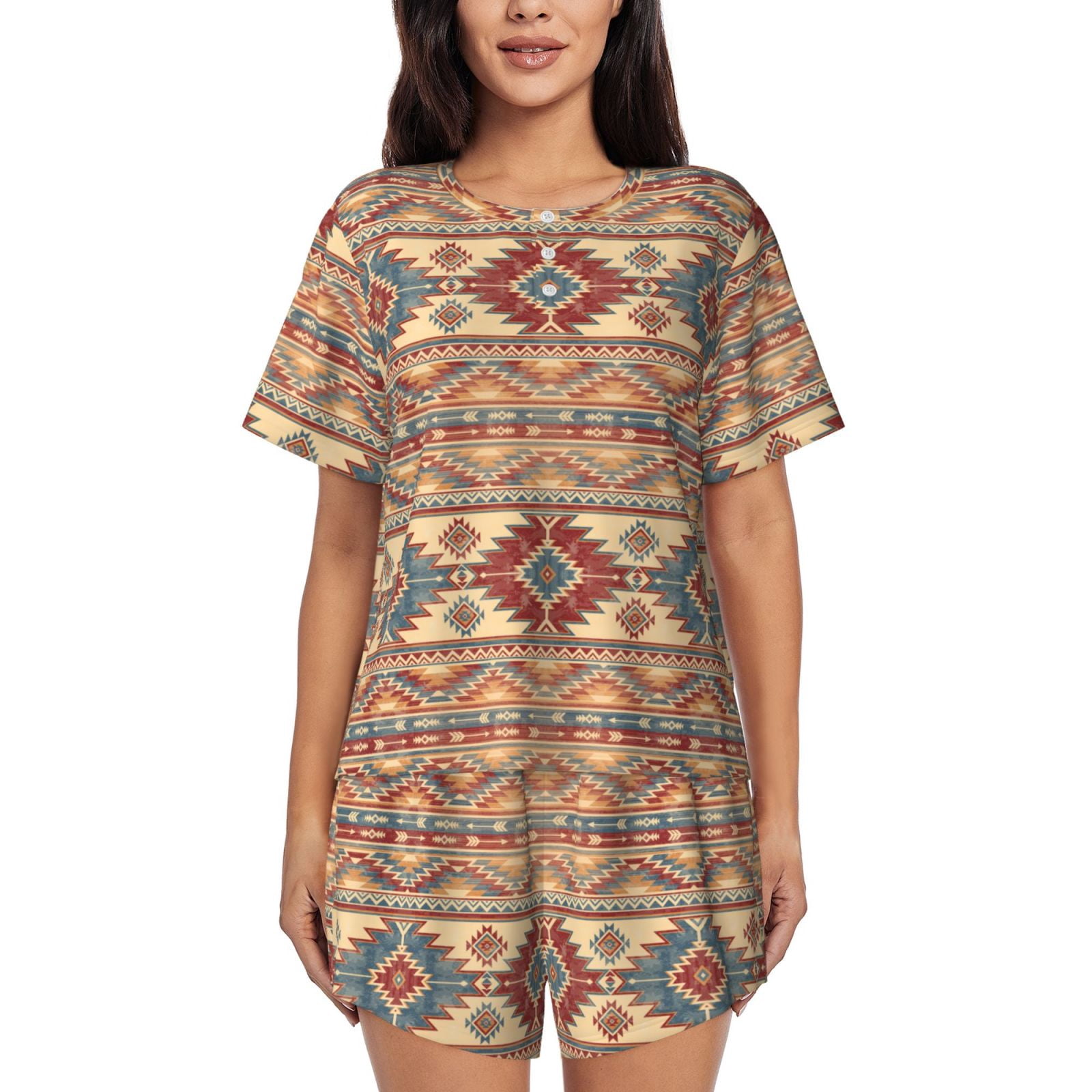 Xecao Traditional Tribal Aztec print Swimsuit for women, Summer-ready ...