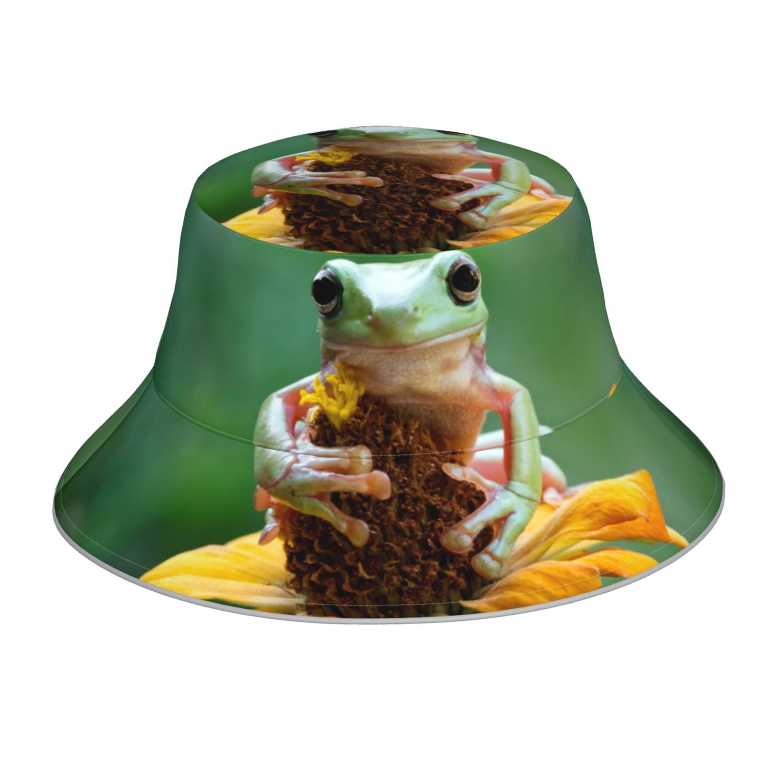 Xecao Tree Frog Sitting On Sunflowes Print Men and Women Night ...