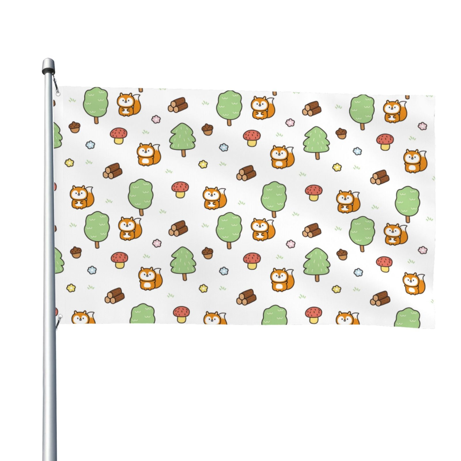 Xecao Tree Squirrel for Longest Lasting Flag, Made From Polyester, UV ...