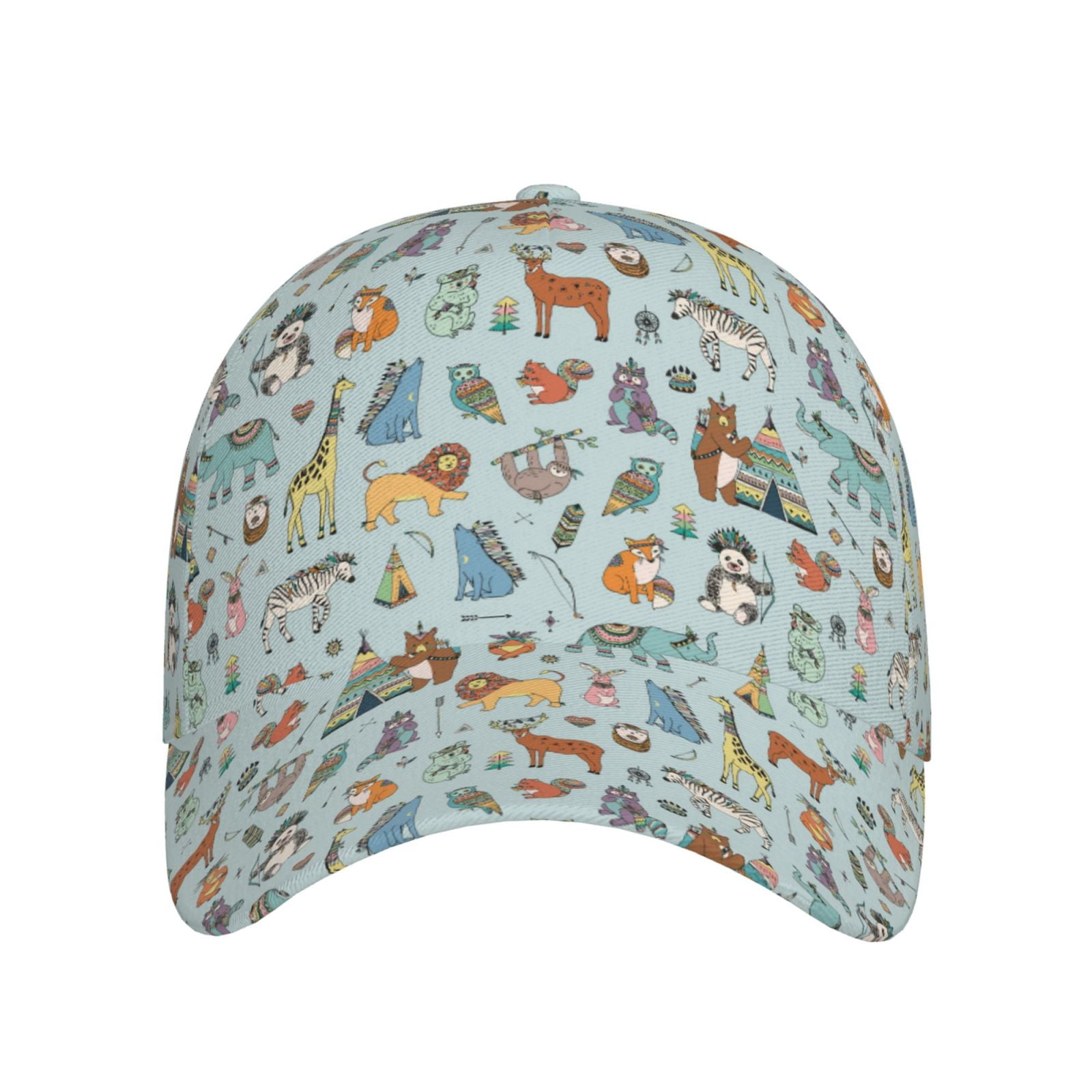 Xecao Tribal Animals for Baseball Cap: Unisex, crafted from classic ...