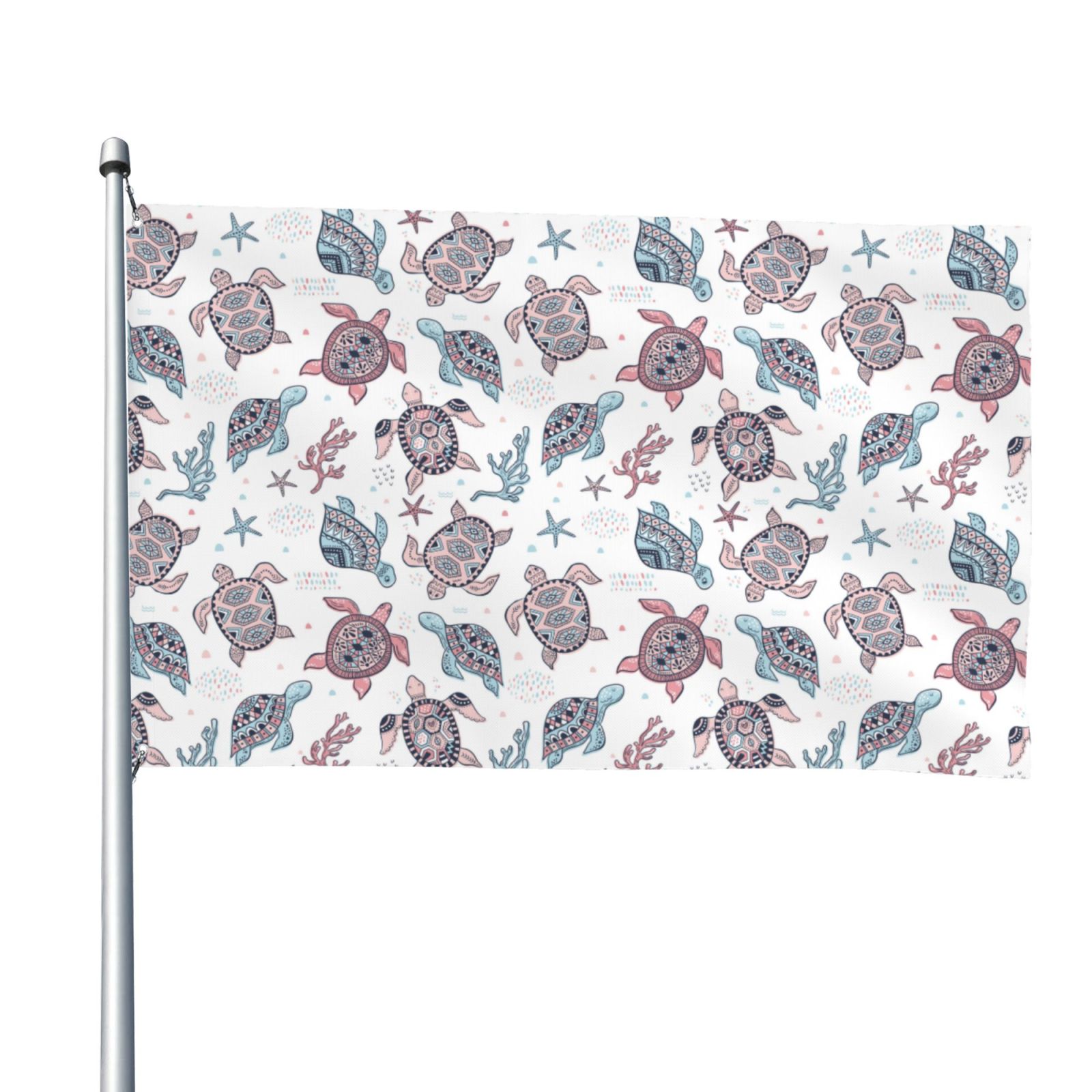 Xecao Tribal Style Turtle for Longest Lasting Flag, Made From Polyester ...