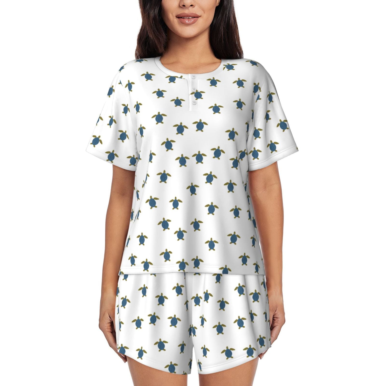Xecao Turtle print Swimsuit for women, Summer-ready, sporty style.Quick ...
