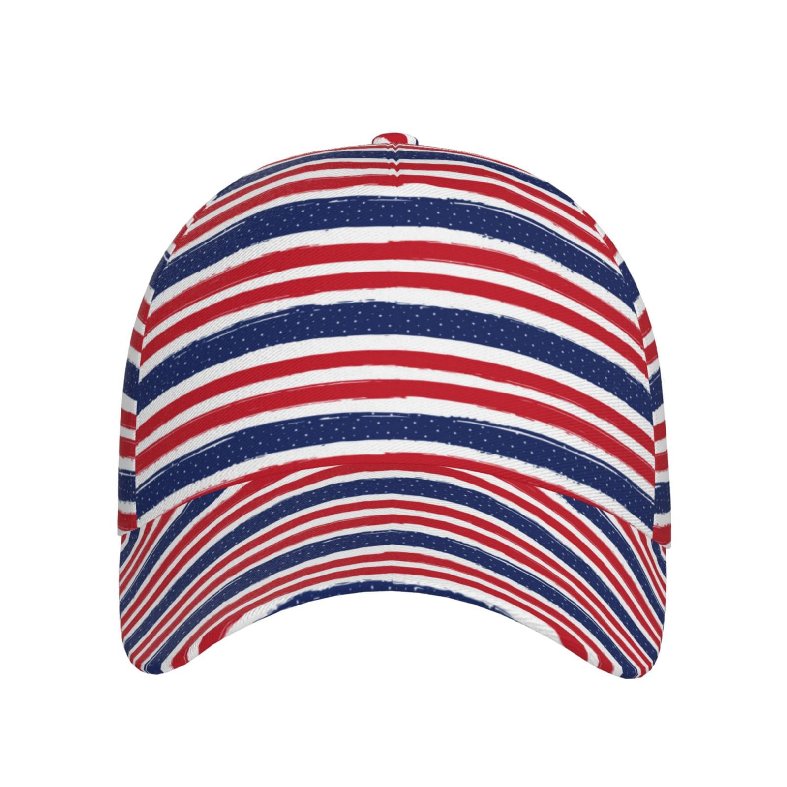 Xecao USA Colors Stripes for Baseball Cap: Unisex, crafted from classic ...