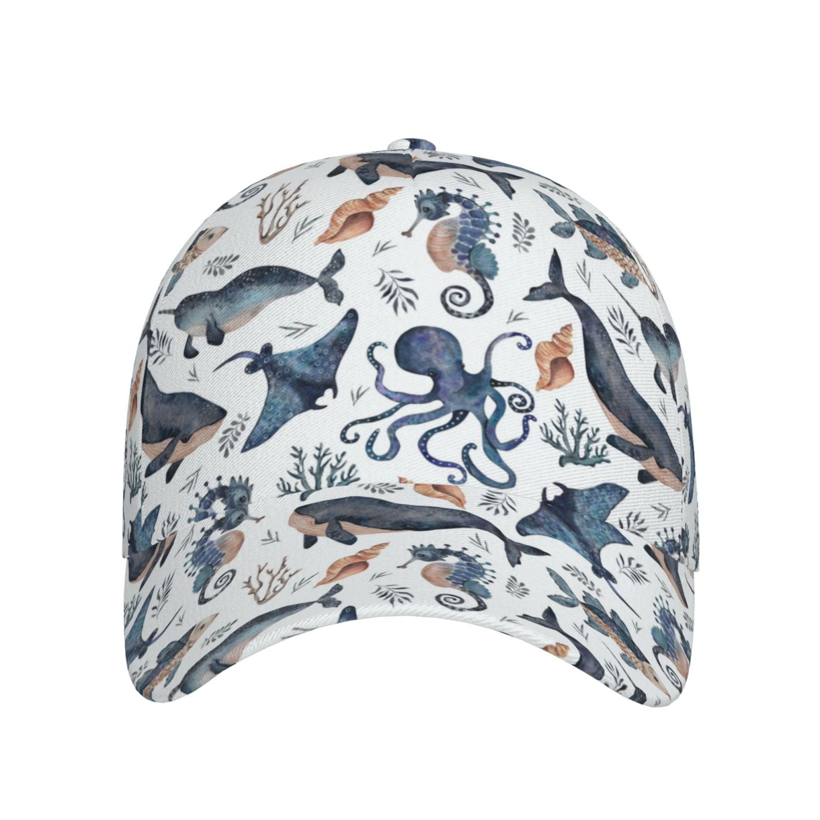 Xecao Underwater Animals 1 for Baseball Cap: Unisex, crafted from ...
