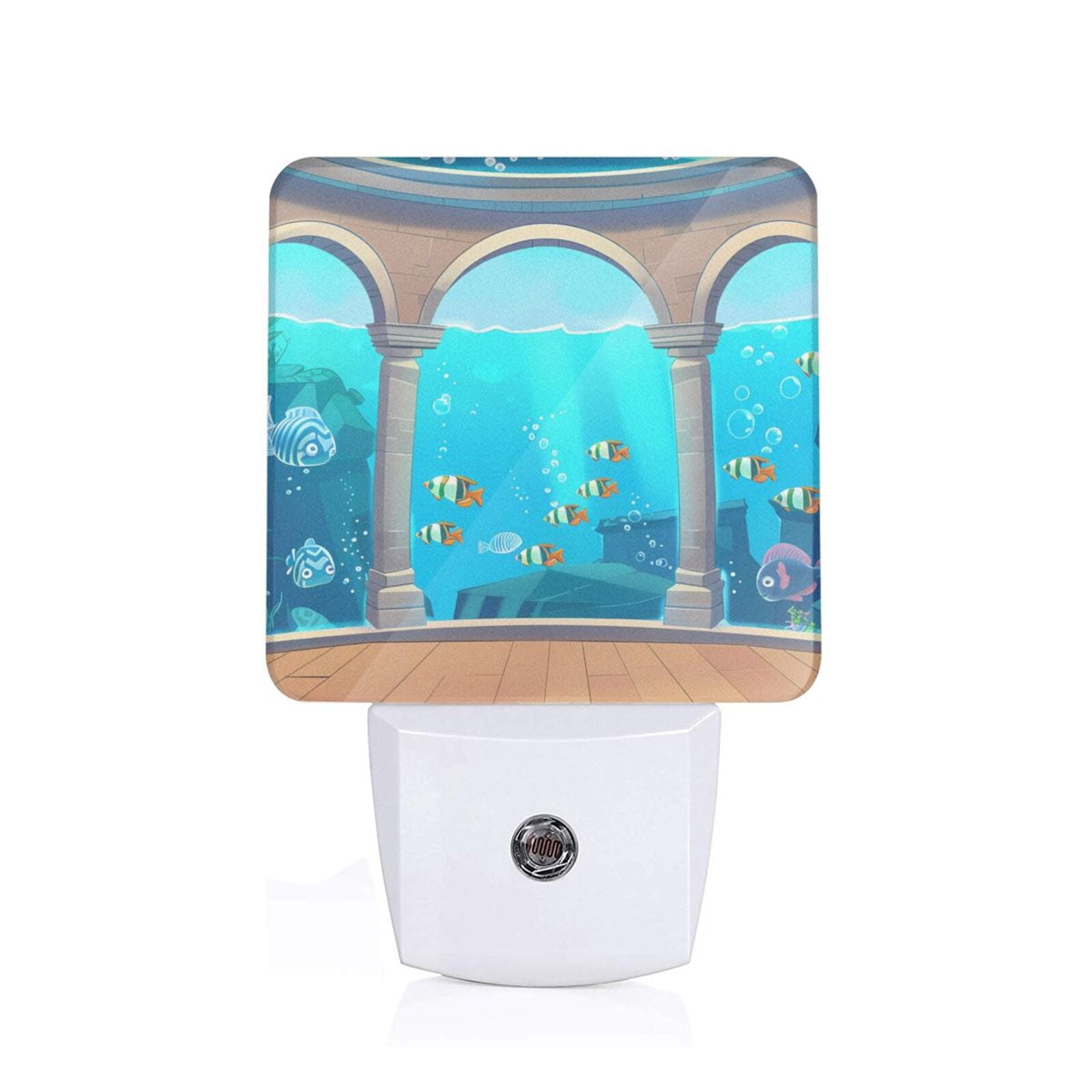Xecao Underwater Aquarium Arches for Night Light - a Wall-mounted LED ...