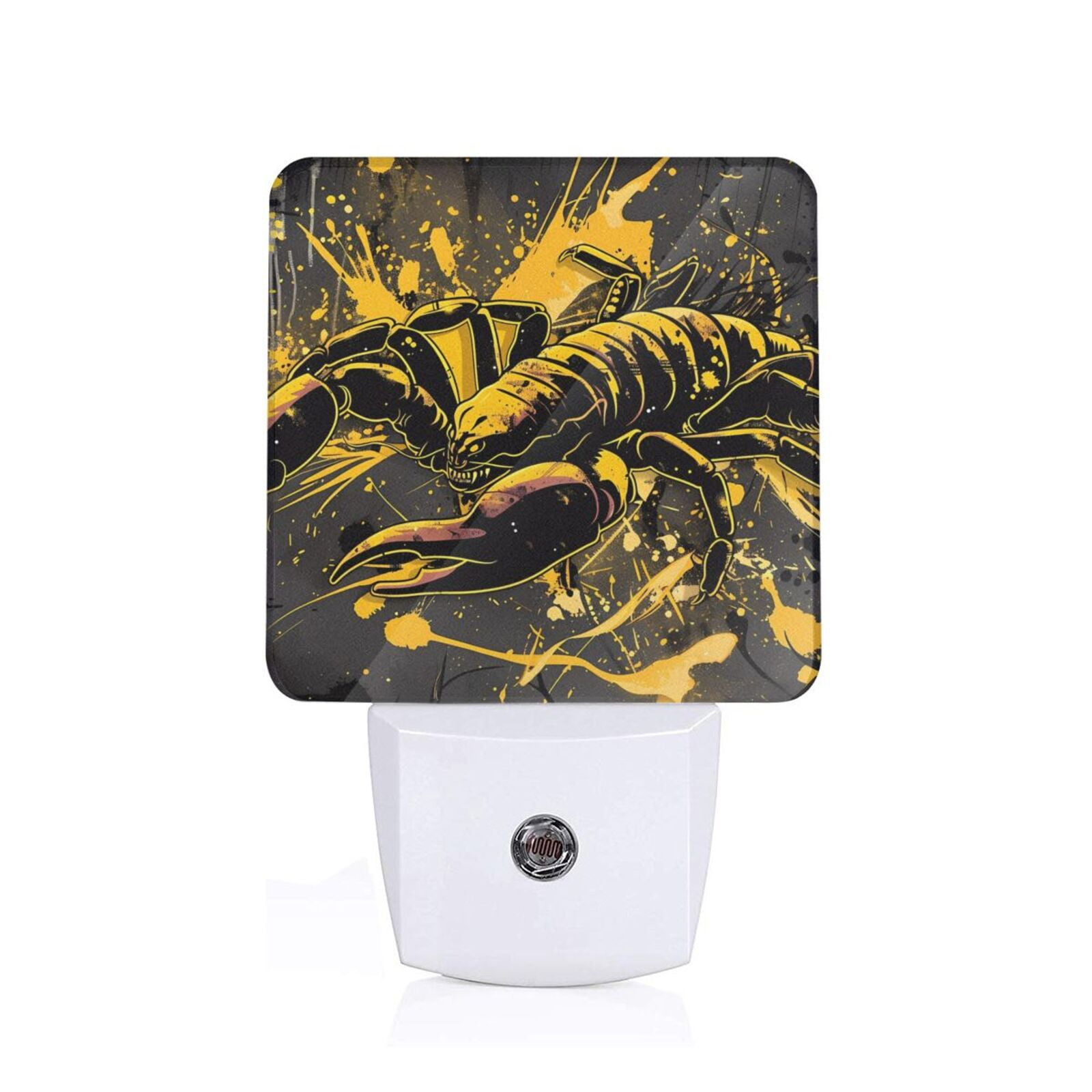 Xecao Urban Graffiti Scorpion Illustration for Night Light - a Wall ...