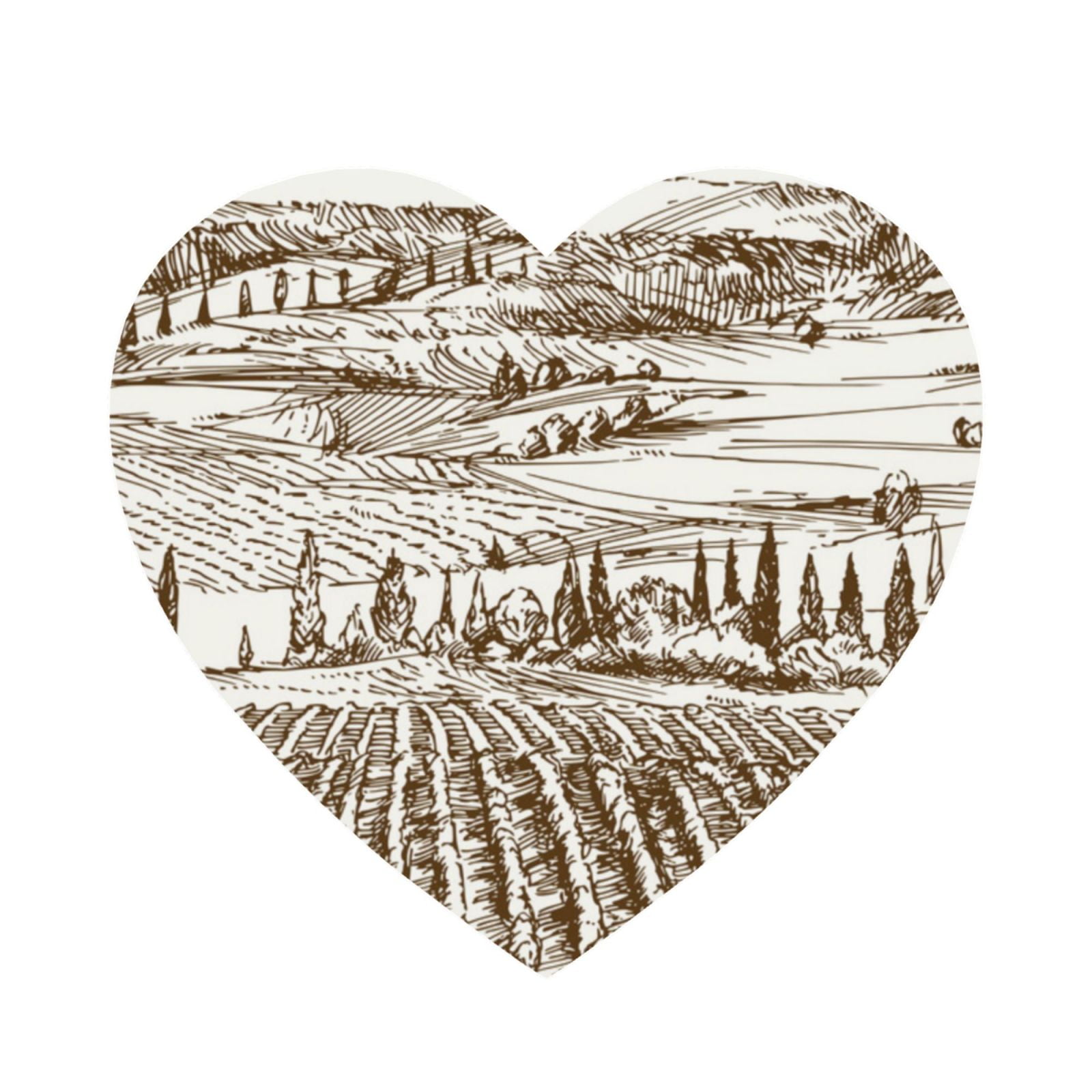 Xecao Vineyard Landscape 1 for Fridge Magnets - Fun Decorative ...