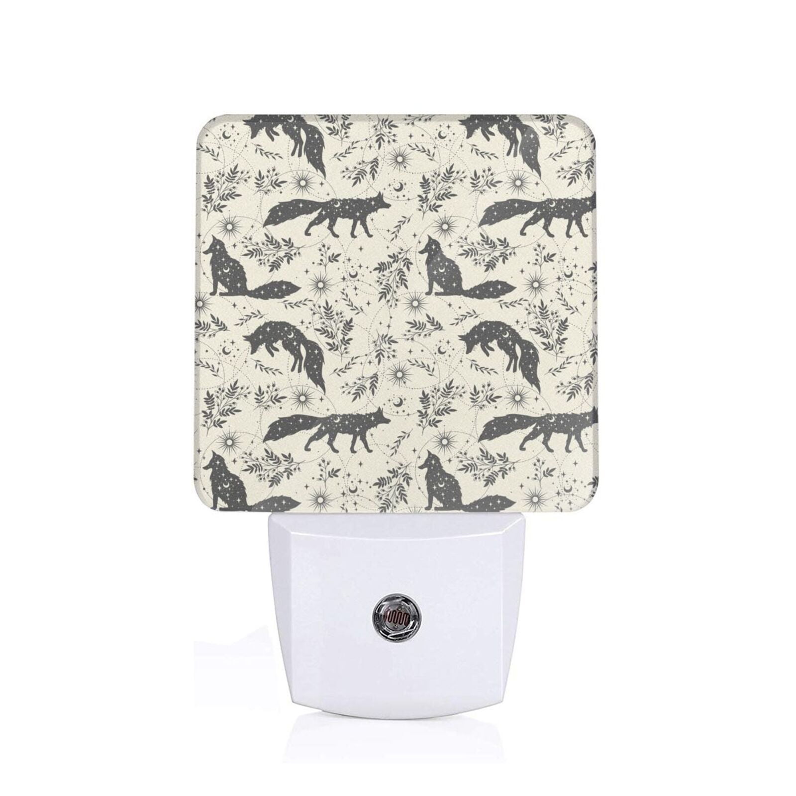 Xecao Vintage Moon Fox for Night Light - a Wall-mounted LED Fixture ...