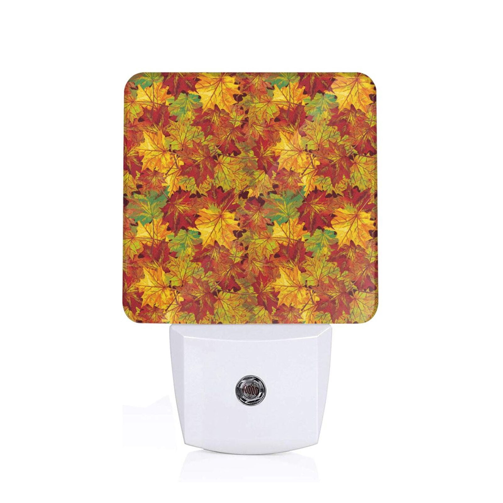 Xecao Vintage maple leaf autumn for Night Light - a Wall-mounted LED ...
