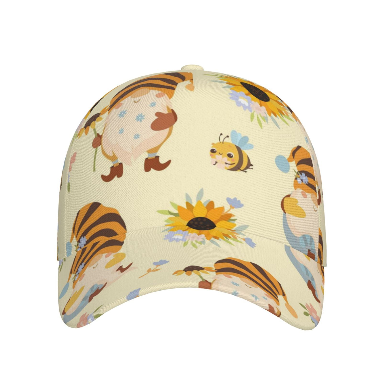 Xecao Watercolor Bee Honey Honeycomb Bee for Baseball Cap: Unisex ...