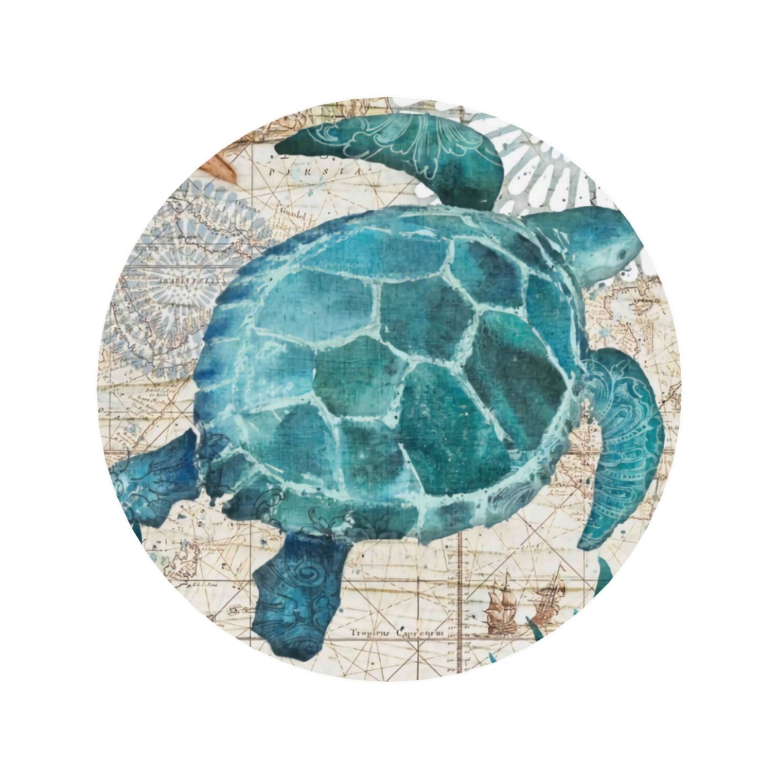 Xecao Watercolor Sea Turtle for Fridge Magnets - Fun Decorative ...