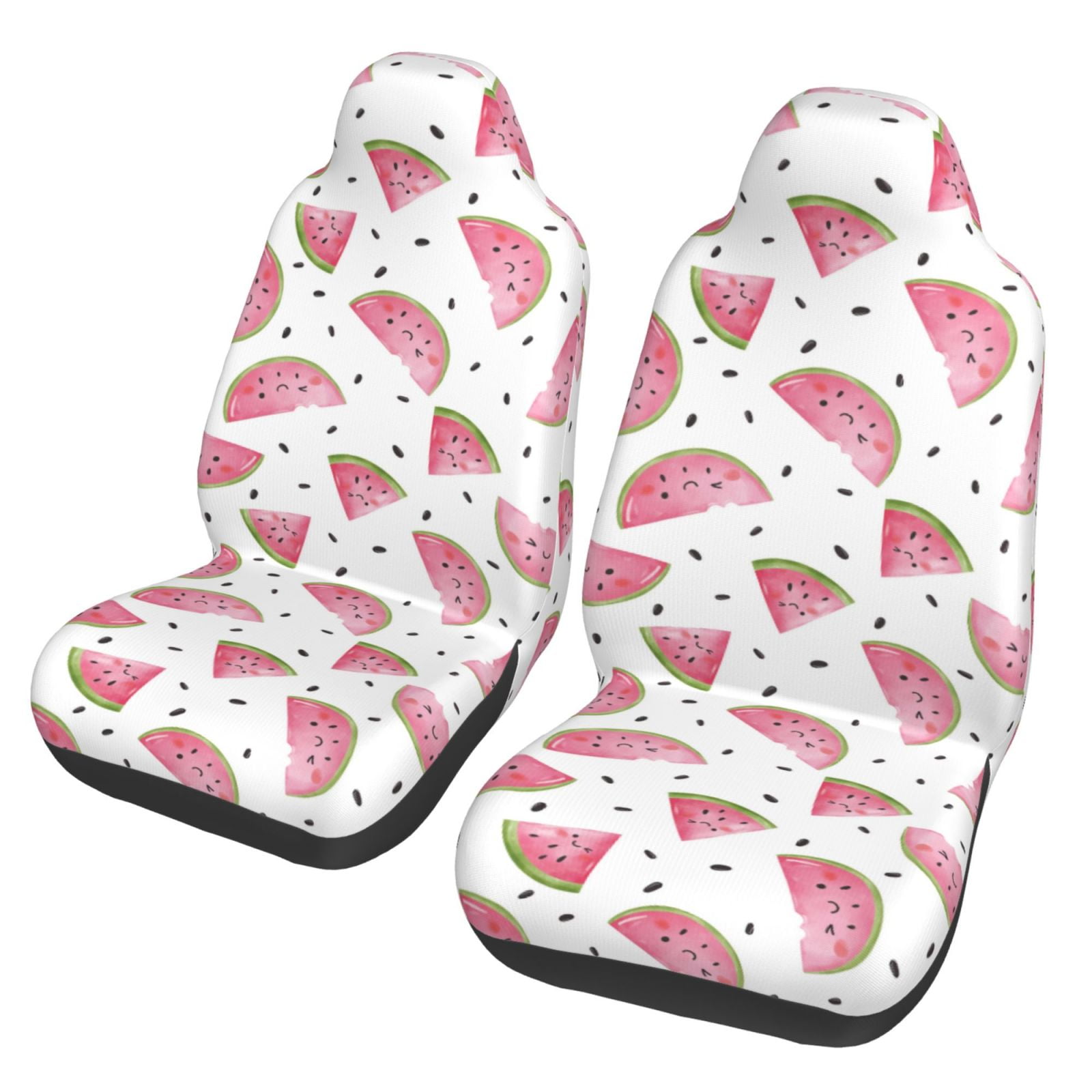 Xecao Watermelon Print Car Seat Cover in That Fits Most Cars, Vans ...