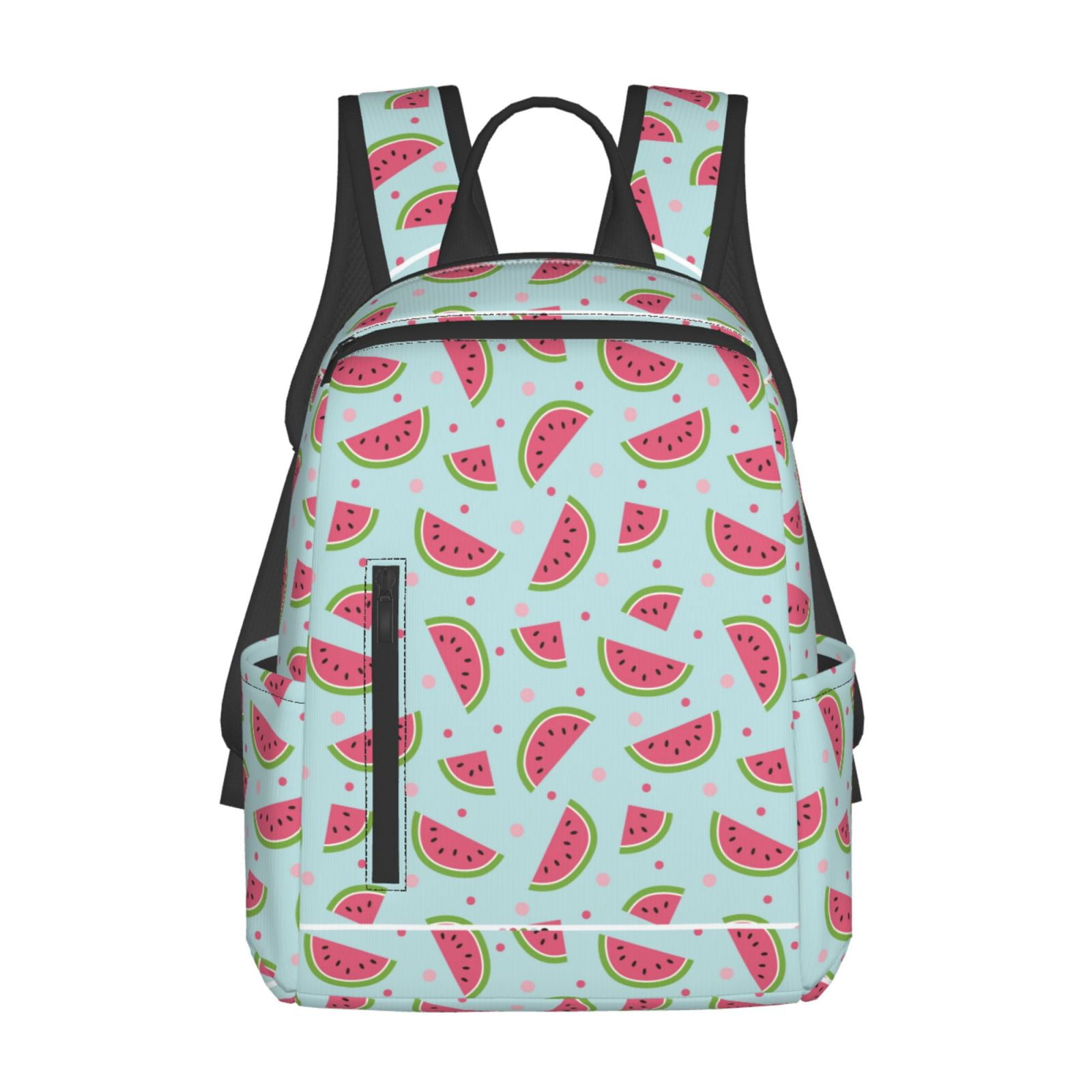 Xecao Watermelon print Backpack For women men Aesthetic Lightweight ...