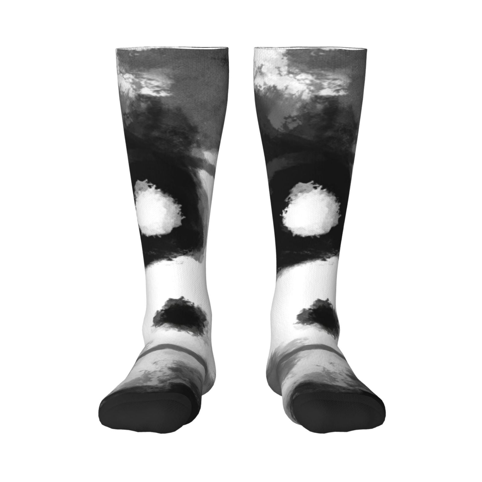Xecao Yin And Yang Print Compression Socks for Both Men And Women for ...