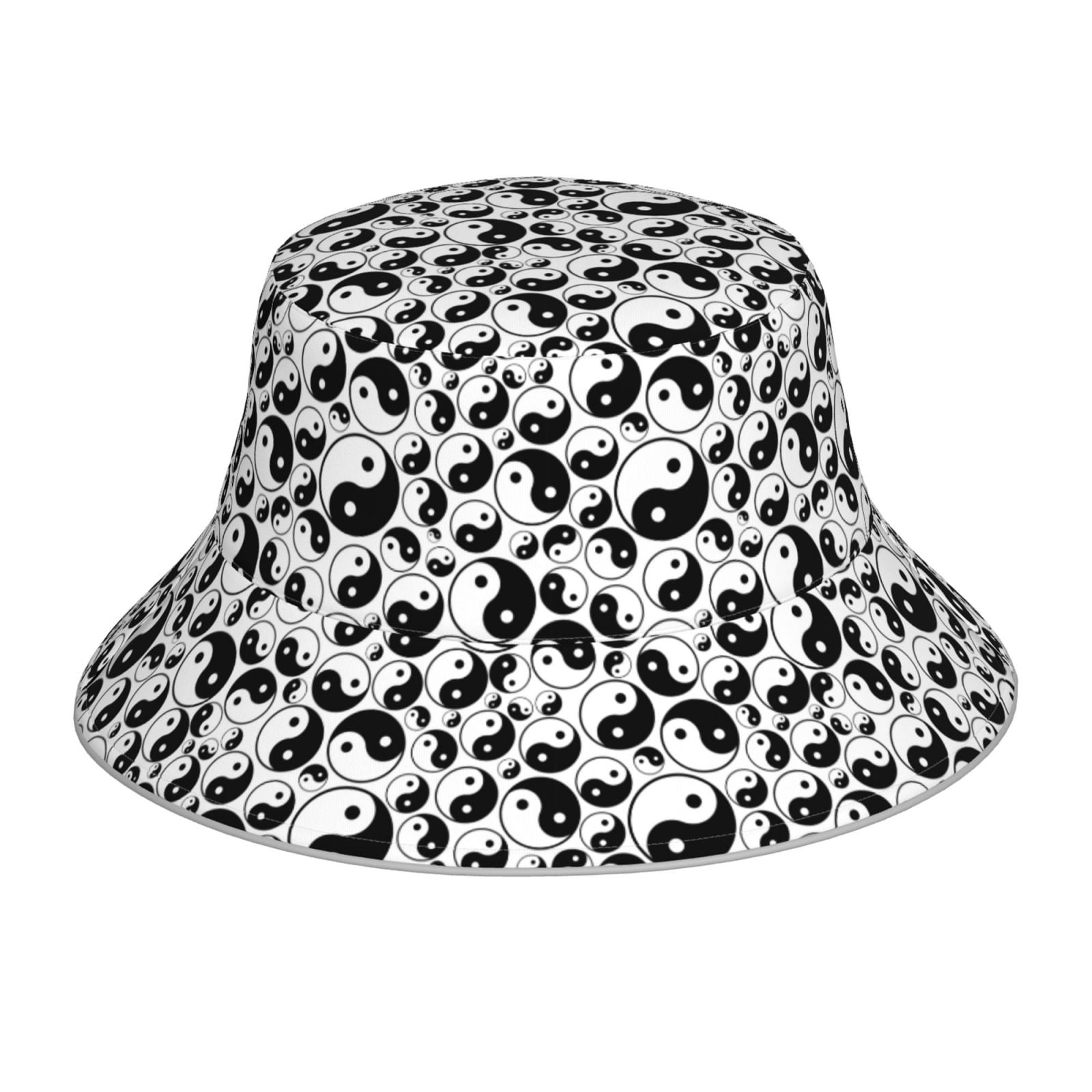 Xecao Yin And Yang Print Men and Women Night Reflective Hat Runner Cap ...