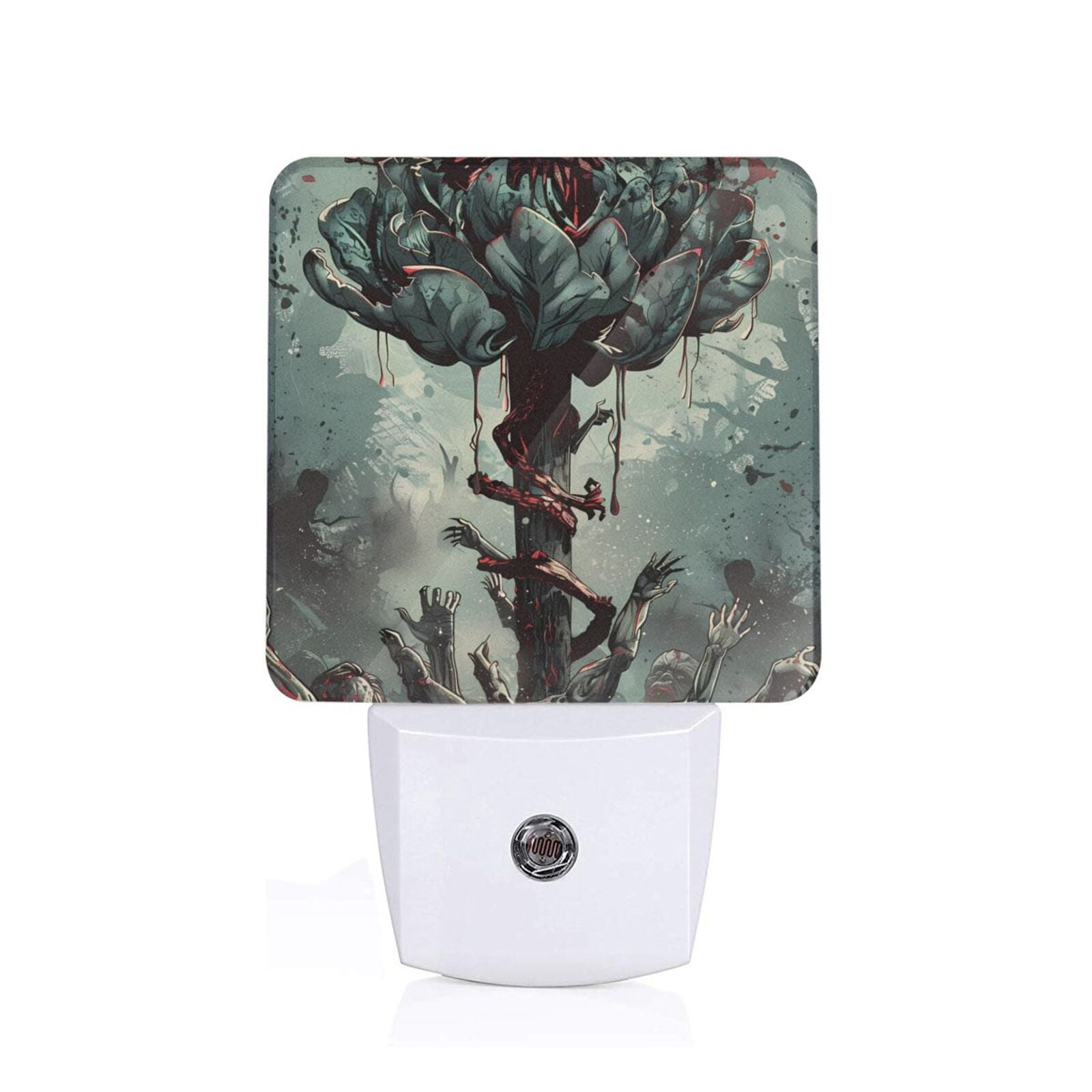 Xecao Zombie Flower Apocalypse for Night Light - a Wall-mounted LED ...