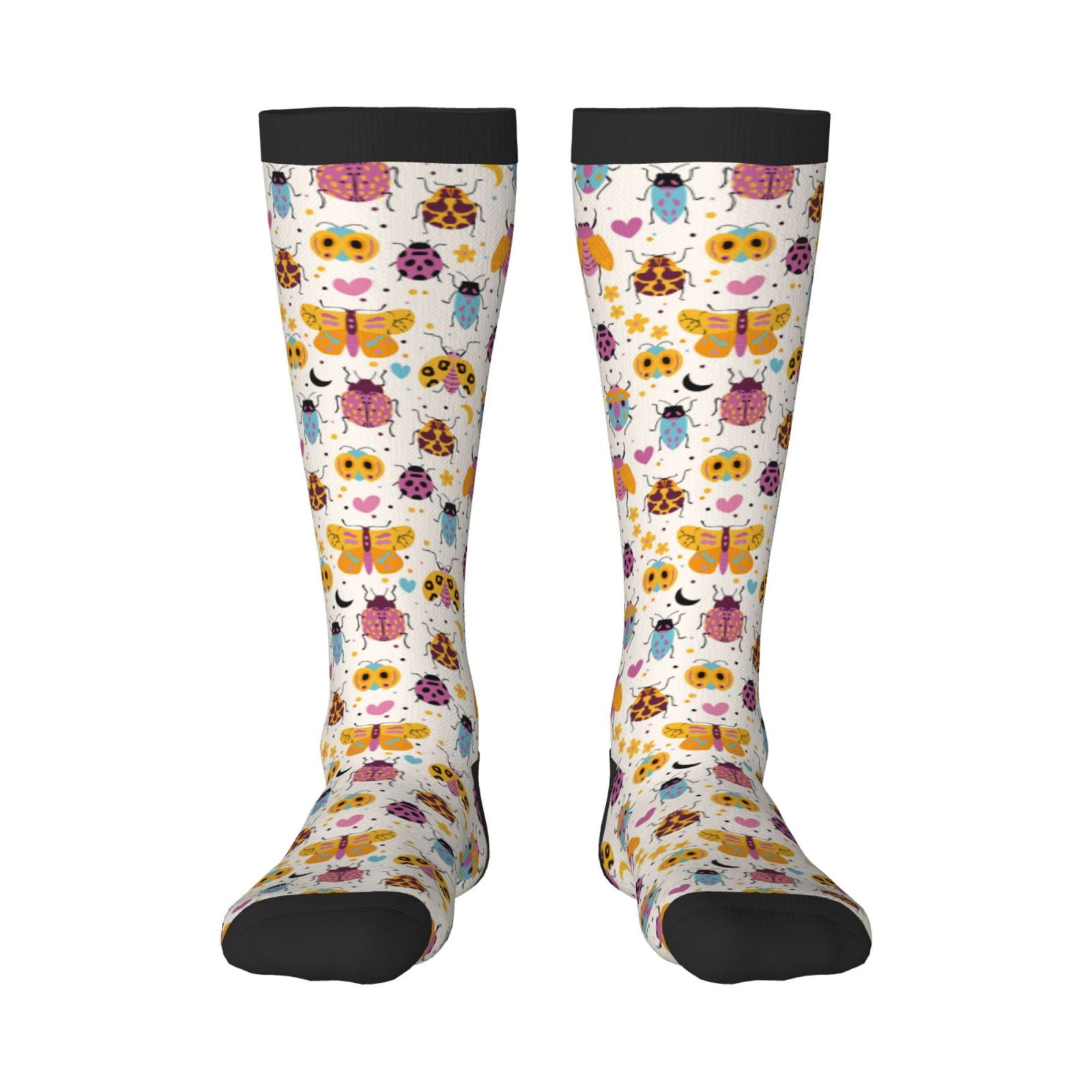 Xecao cute bugs Print Compression Socks for Both Men And Women for ...