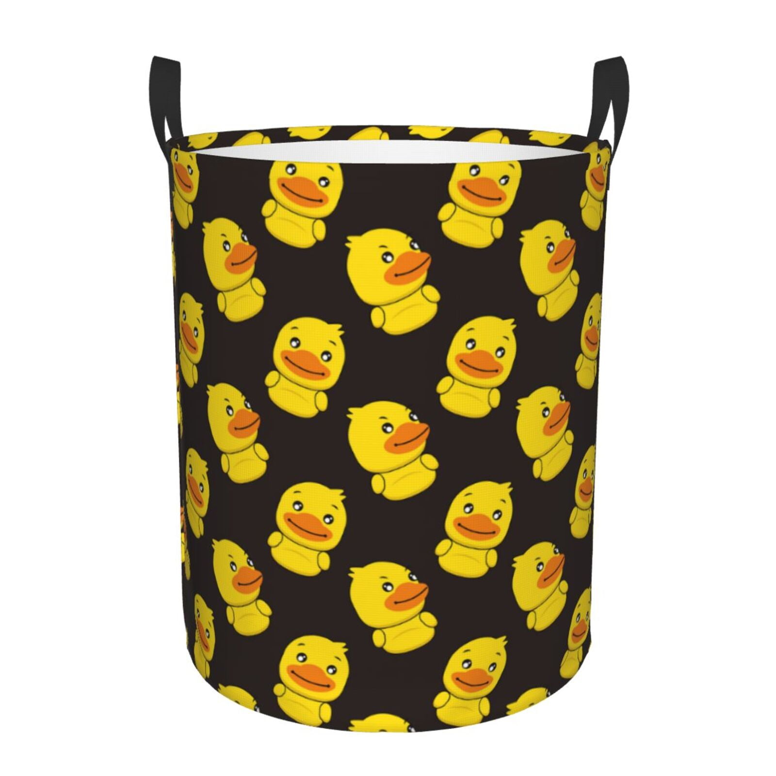 Xecao cute duck Print Laundry Hamper Basket,designed for Blanket ...