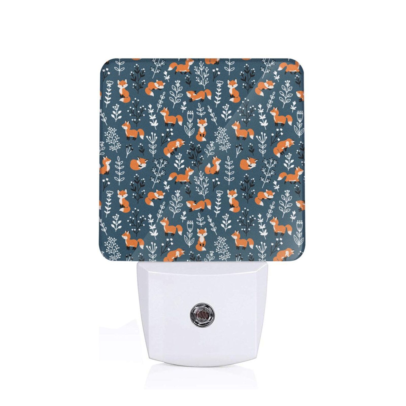 Xecao cute fall fox for Night Light - a Wall-mounted LED Fixture with A ...