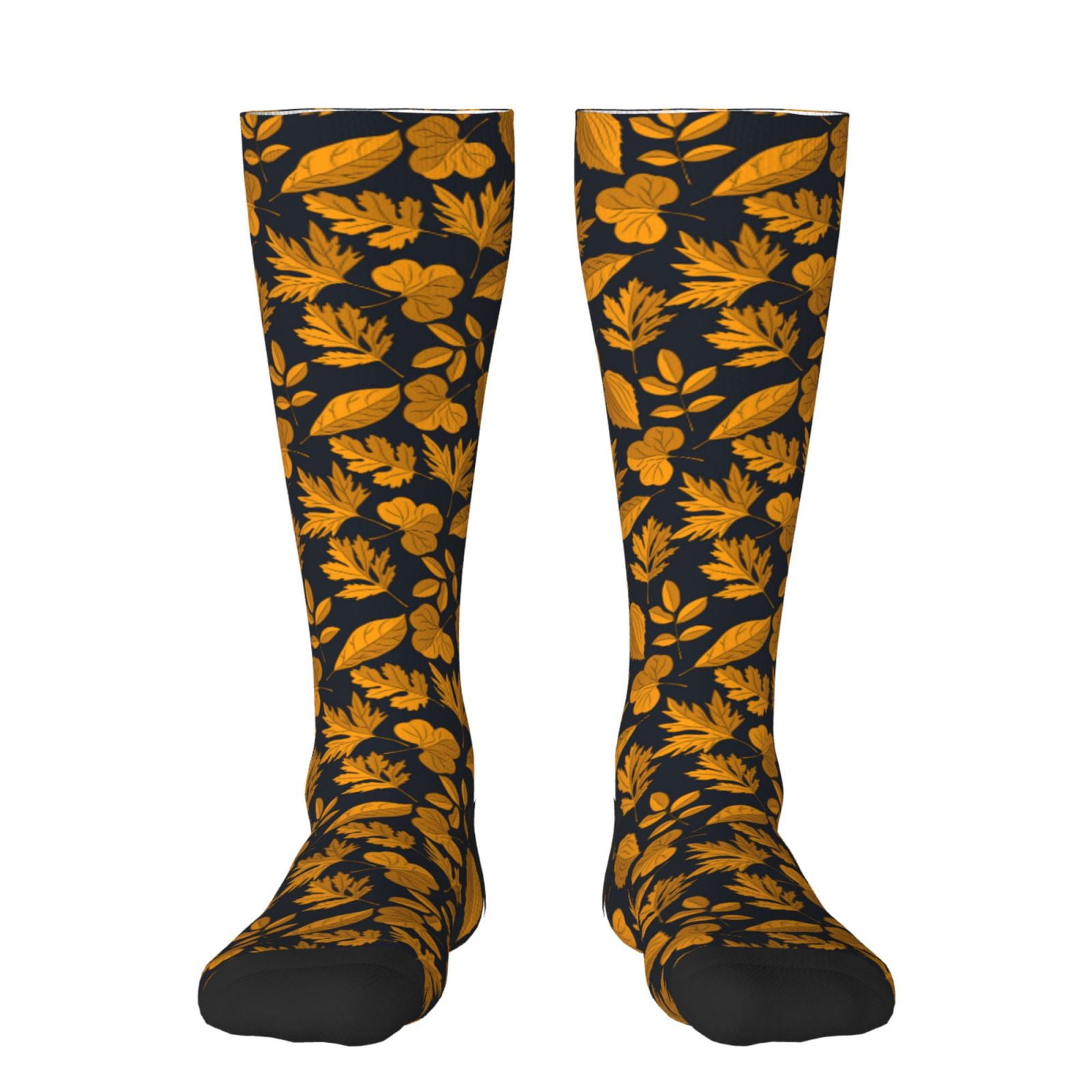 Xecao fall leaf Print Compression Socks for Both Men And Women for ...
