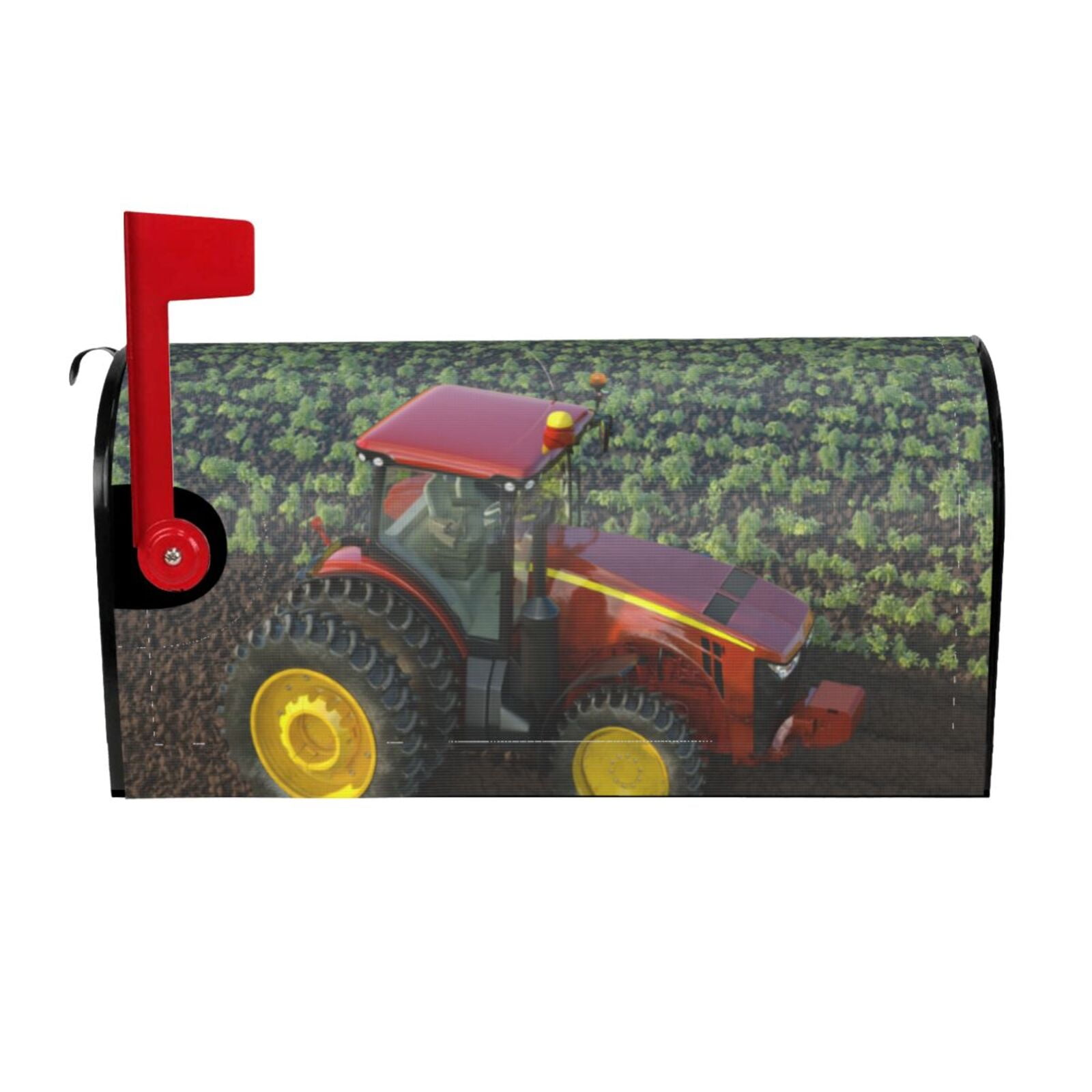 Xecao farm tractor for Mailbox Cover with Magnetic Strips, Waterproof ...