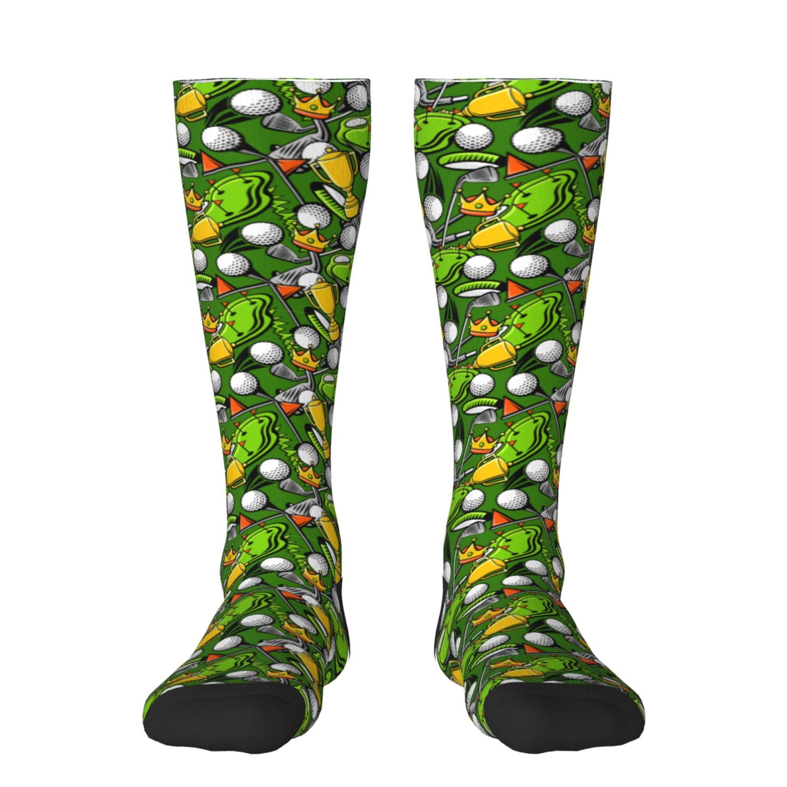 Xecao golf Sport club Print Compression Socks for Both Men And Women ...