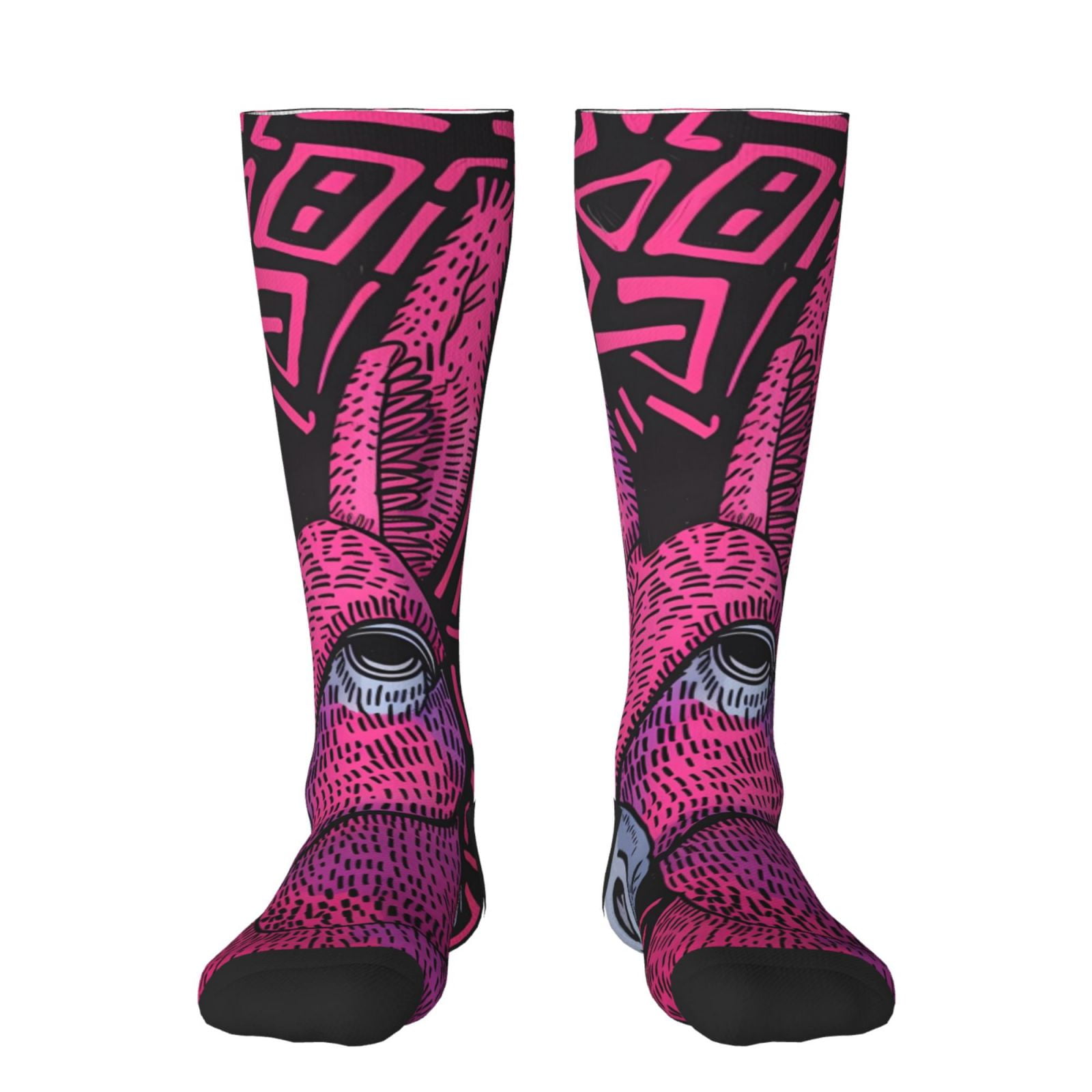 Xecao ink Donkey Pop Art Print Compression Socks for Both Men And Women ...