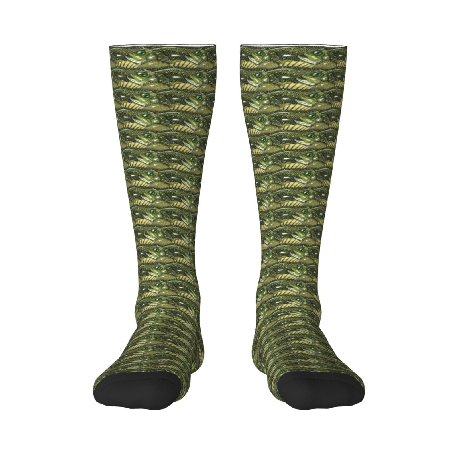 Xecao largemouth bass Print Compression Socks for Both Men And Women ...