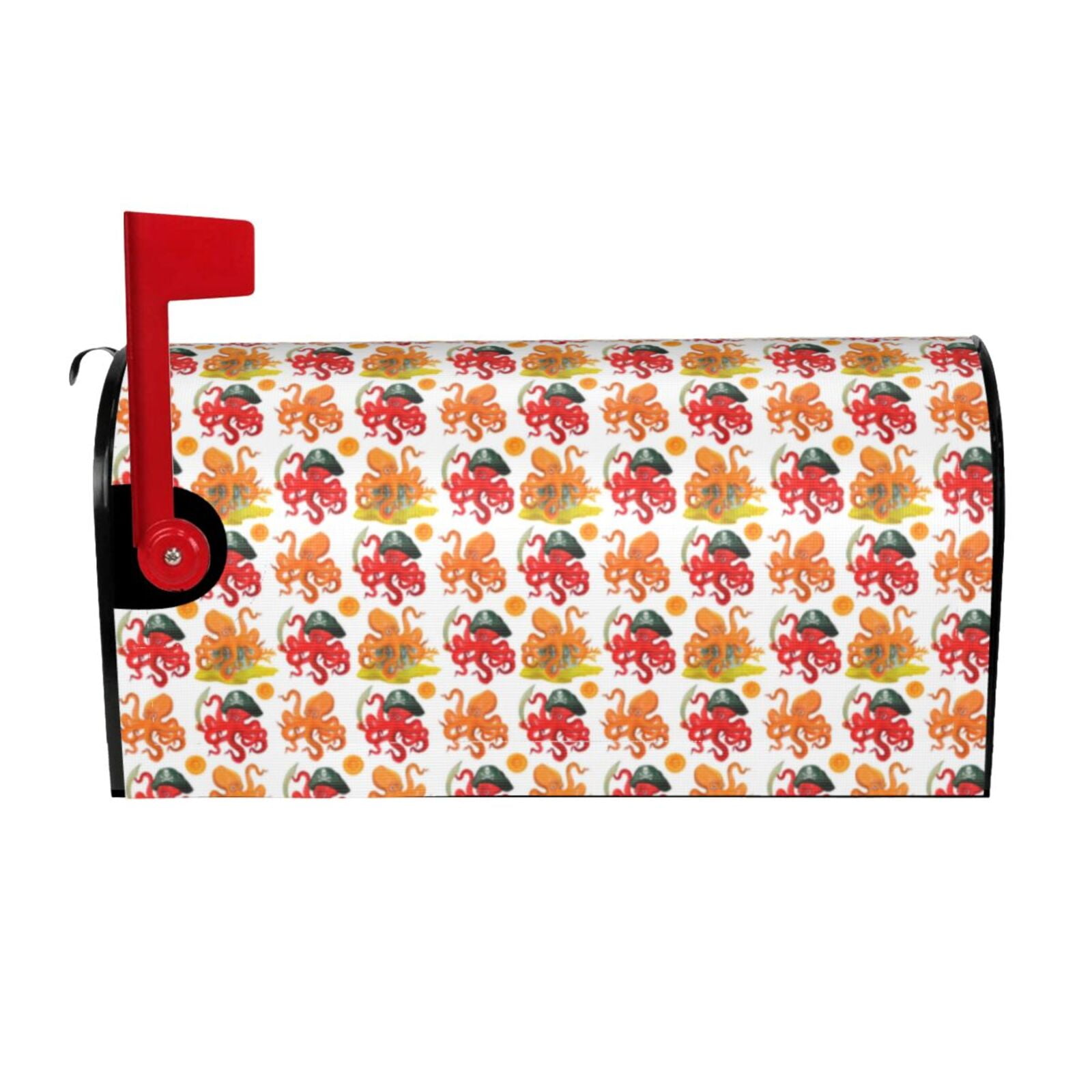 Xecao pirate Octopus for Mailbox Cover with Magnetic Strips, Waterproof ...