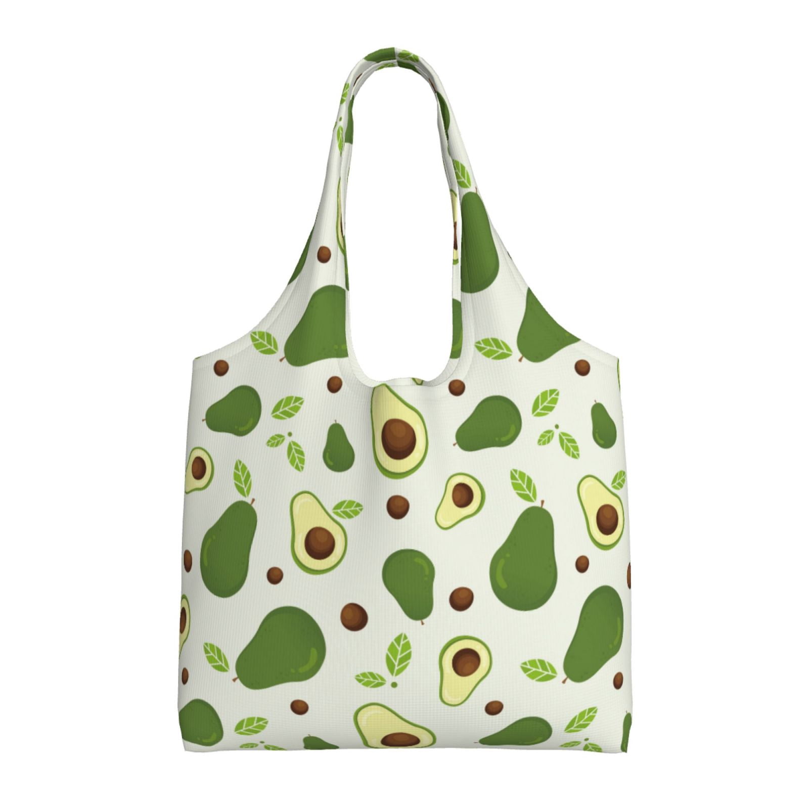 Xecao's Green Avocado Canvas Tote Bag is a versatile choice for women ...