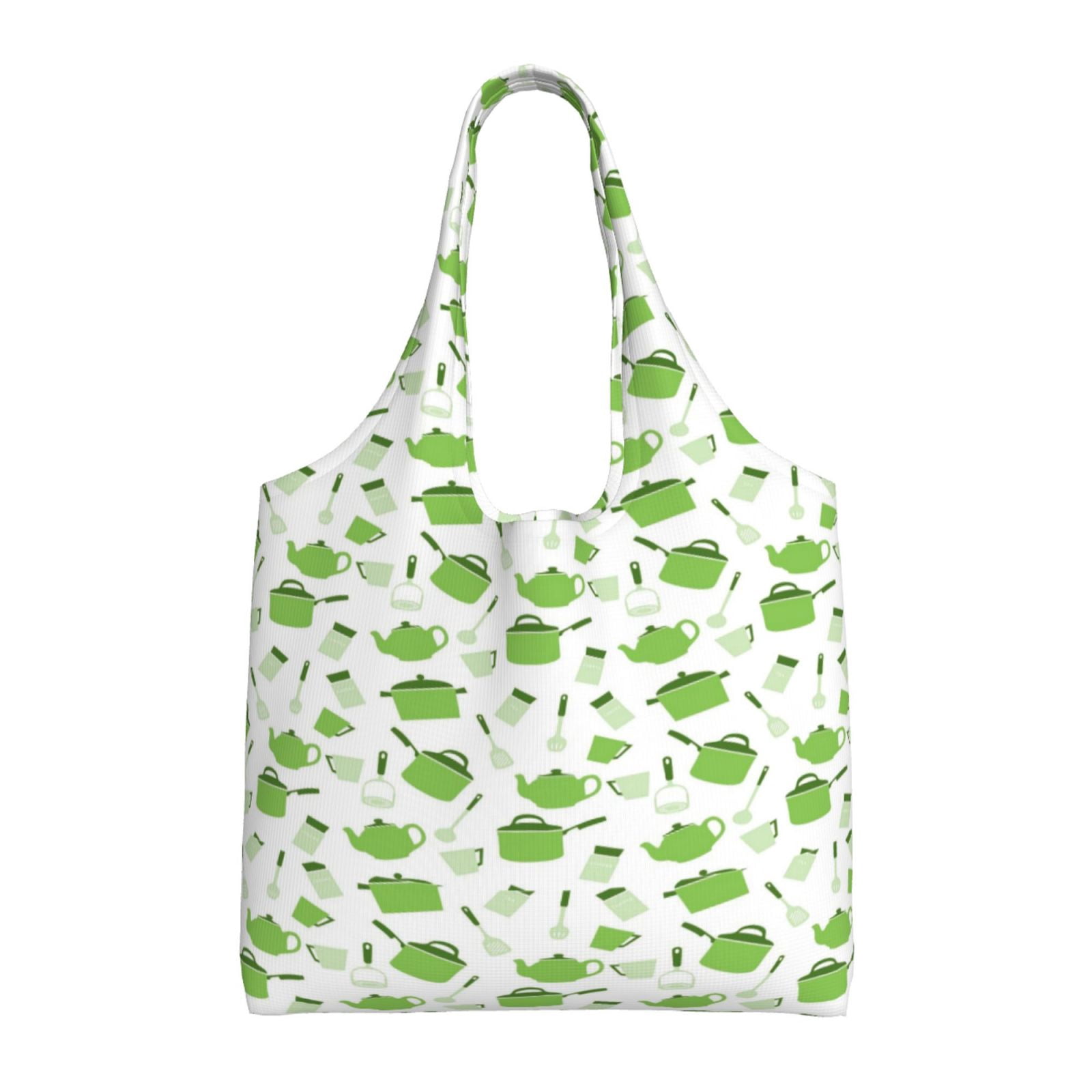 Xecao's Kitchen Utensiles Cooking Pots Canvas Tote Bag is a versatile ...