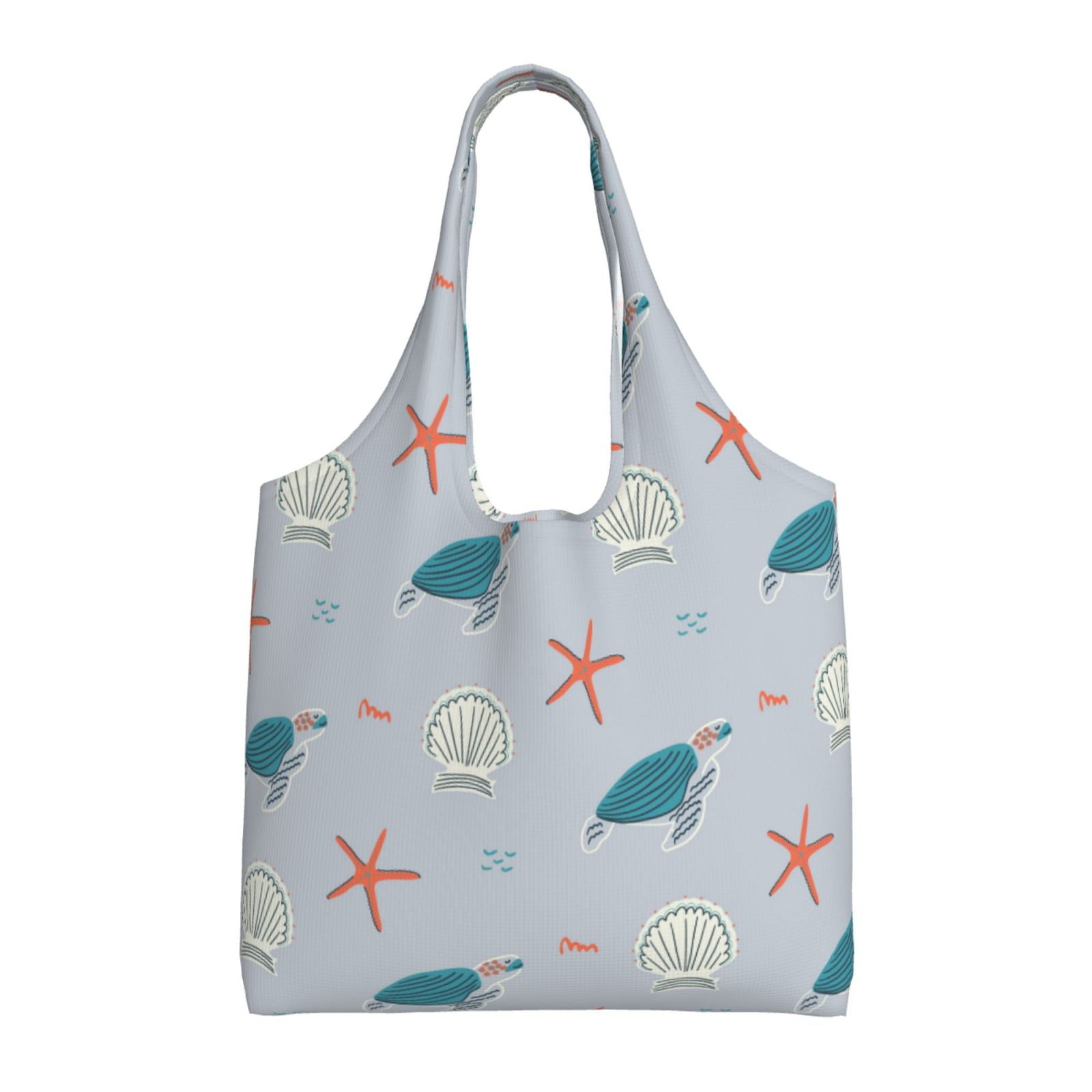 Xecao's Turtles And Shells Canvas Tote Bag is a versatile choice for ...