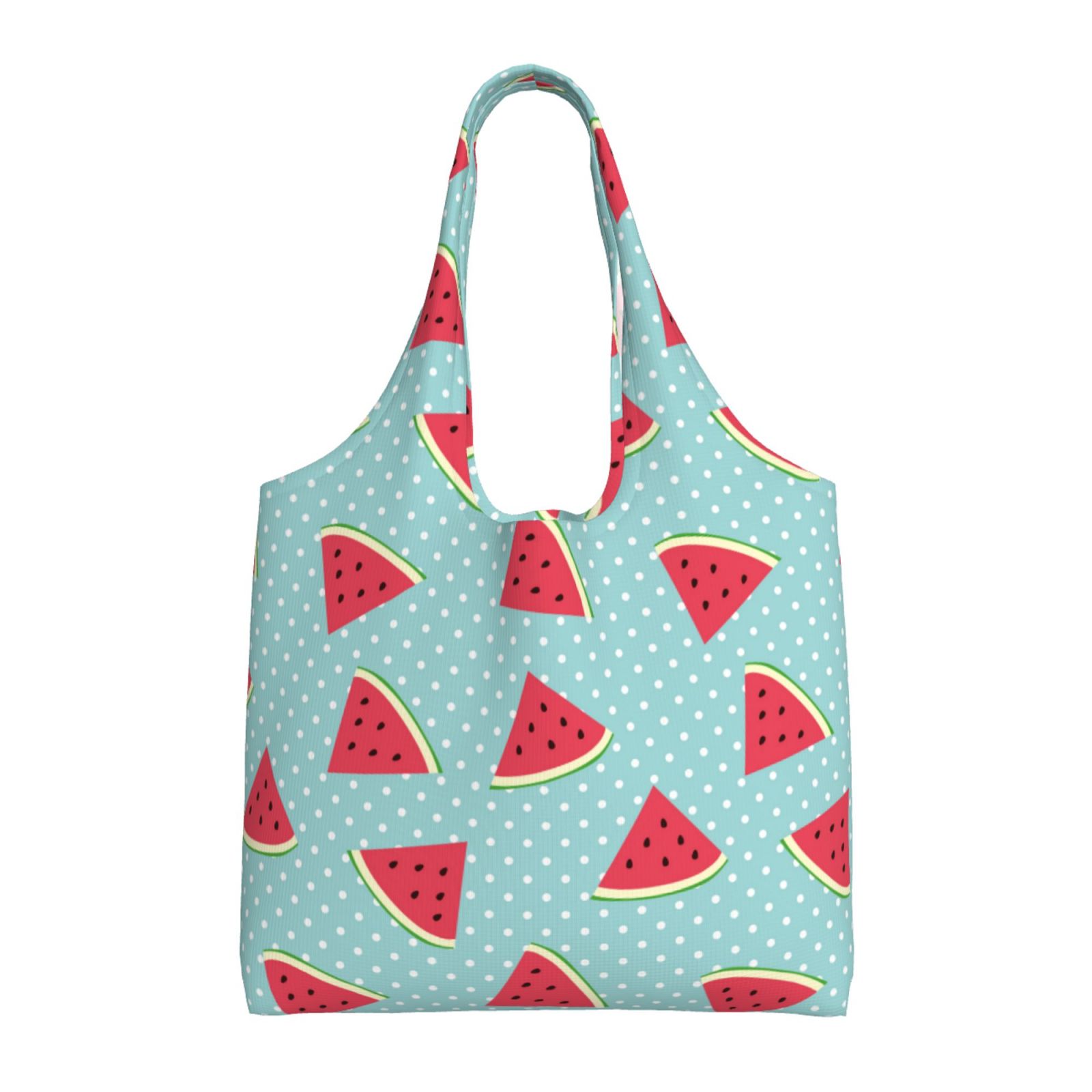 Xecao's Watermelon Canvas Tote Bag is a versatile choice for women ...