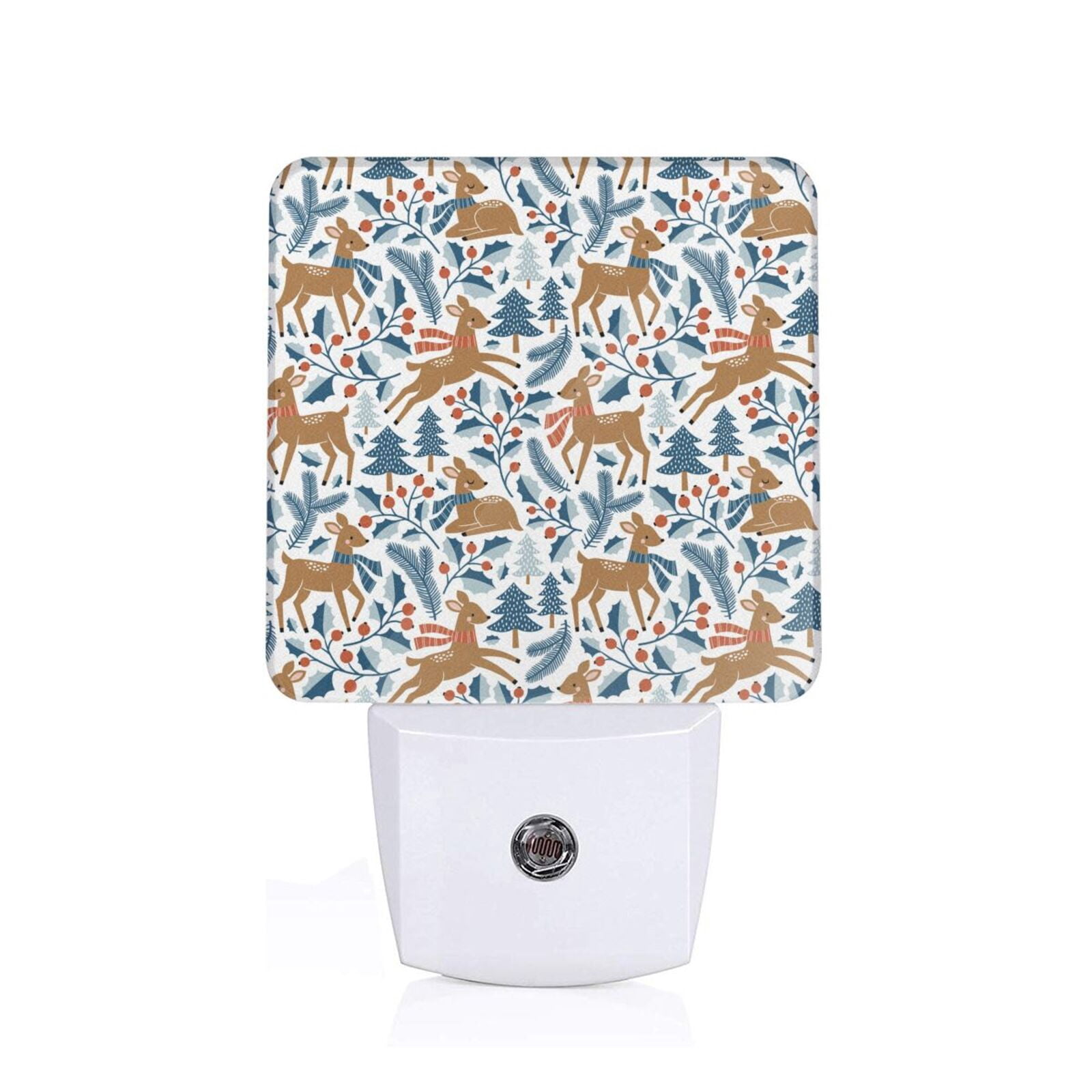 Xecao winter Scarf deer for Night Light - a Wall-mounted LED Fixture ...