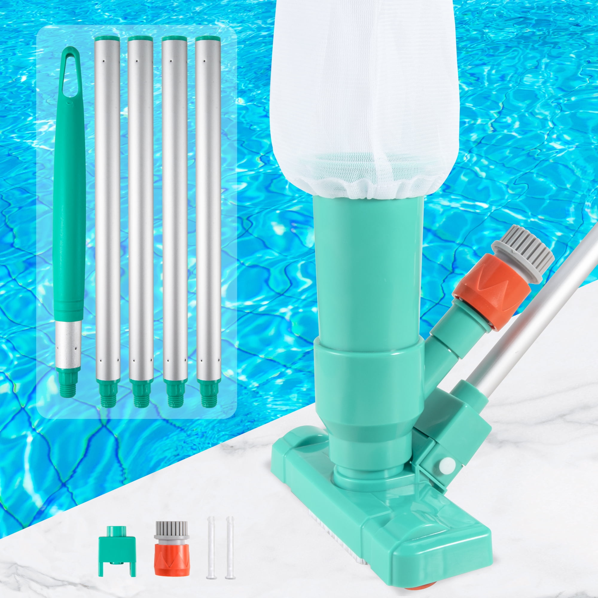 Xecessory Handheld Pool Vacuum Jet for Above Ground Pool, Pool Leaf ...
