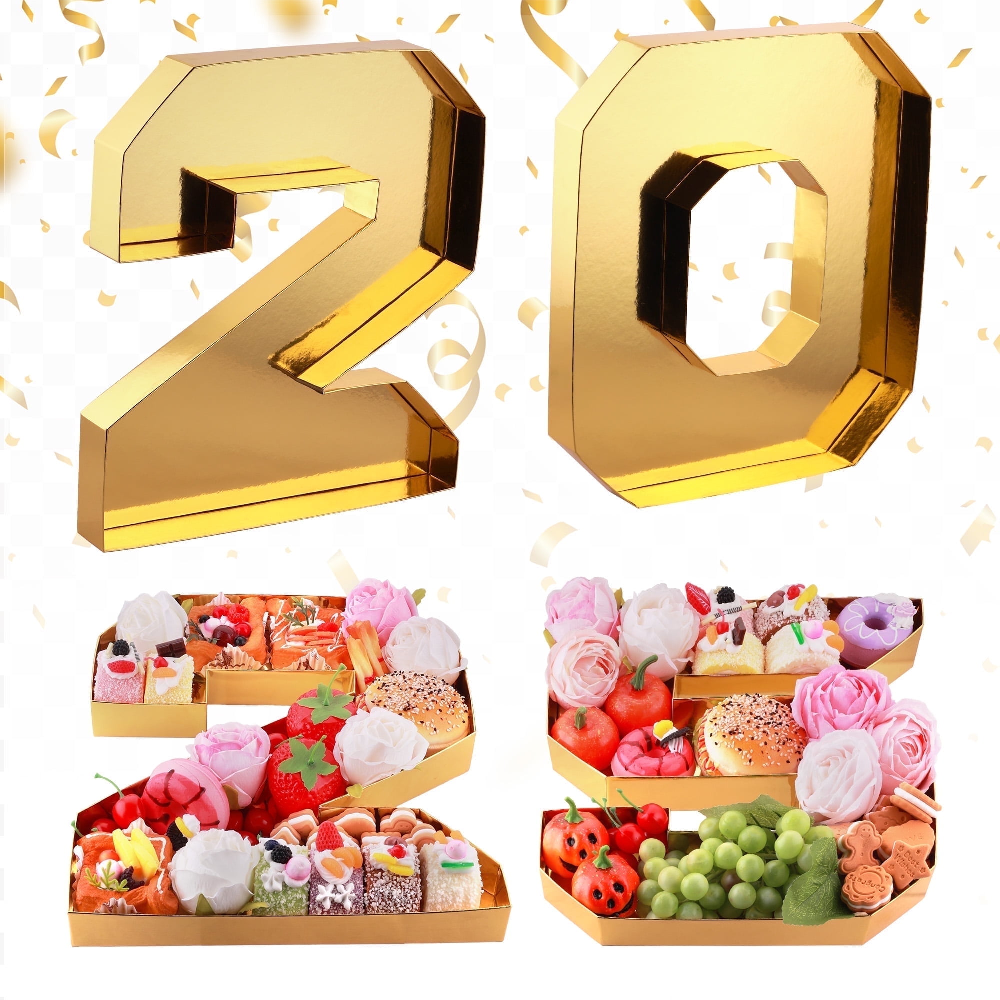 Xecessory 4Pcs 2025 Graduation Decoration Party Supplies, Charcuterie ...