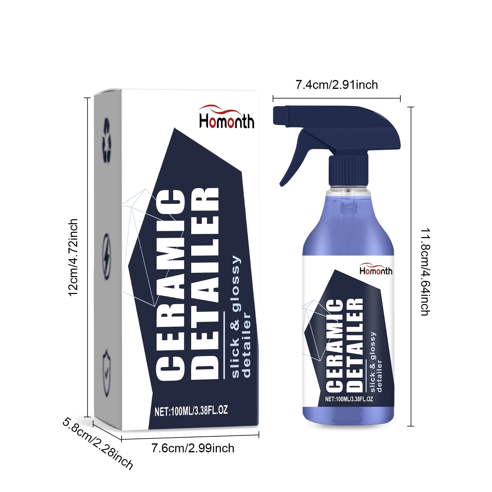 Christmas Clearance Xecvkr 100ml Ceramic Coating Spray Paint for Long ...