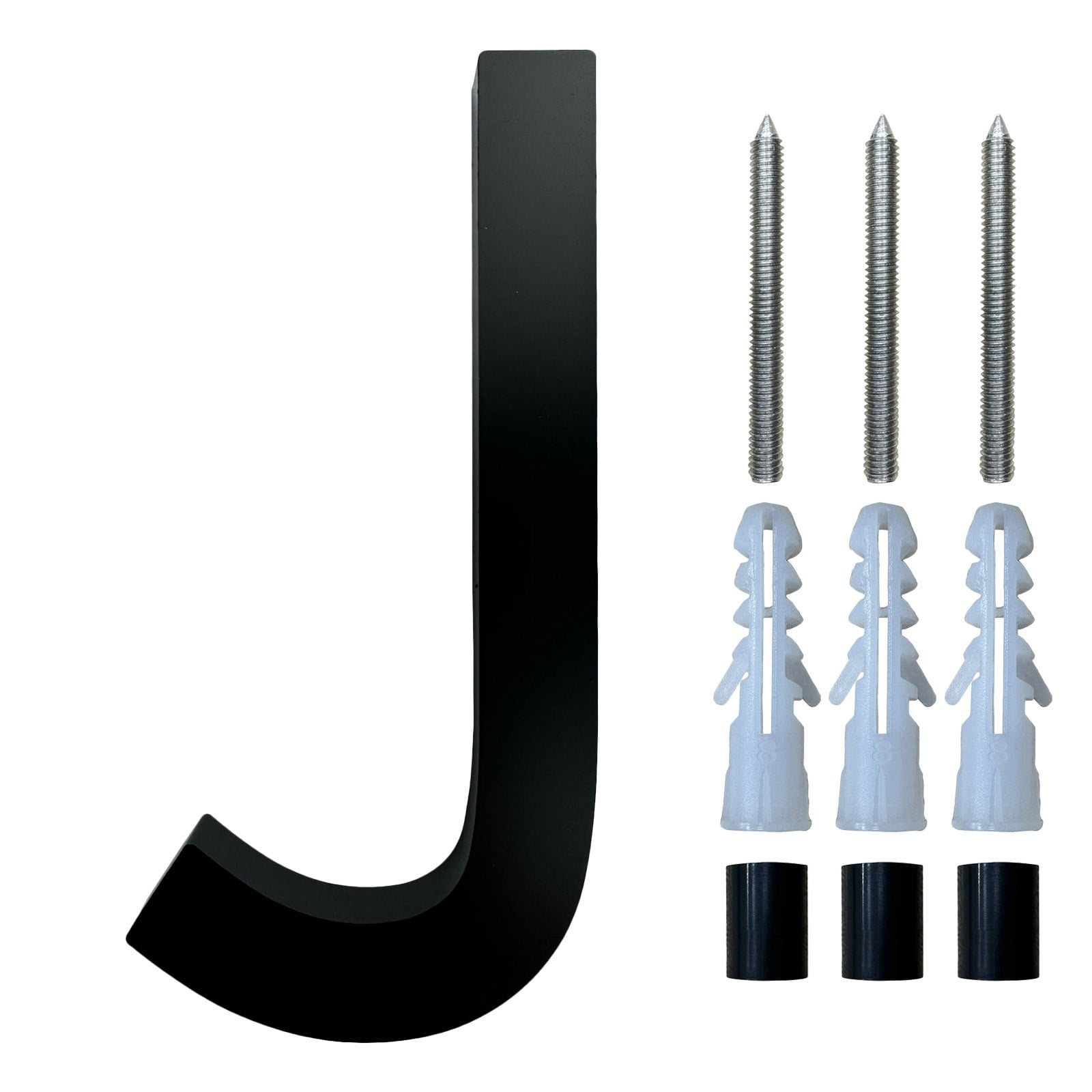 Xecvkr 5 Inch Modern Floating House Numbers Acrylic Full Perforation ...