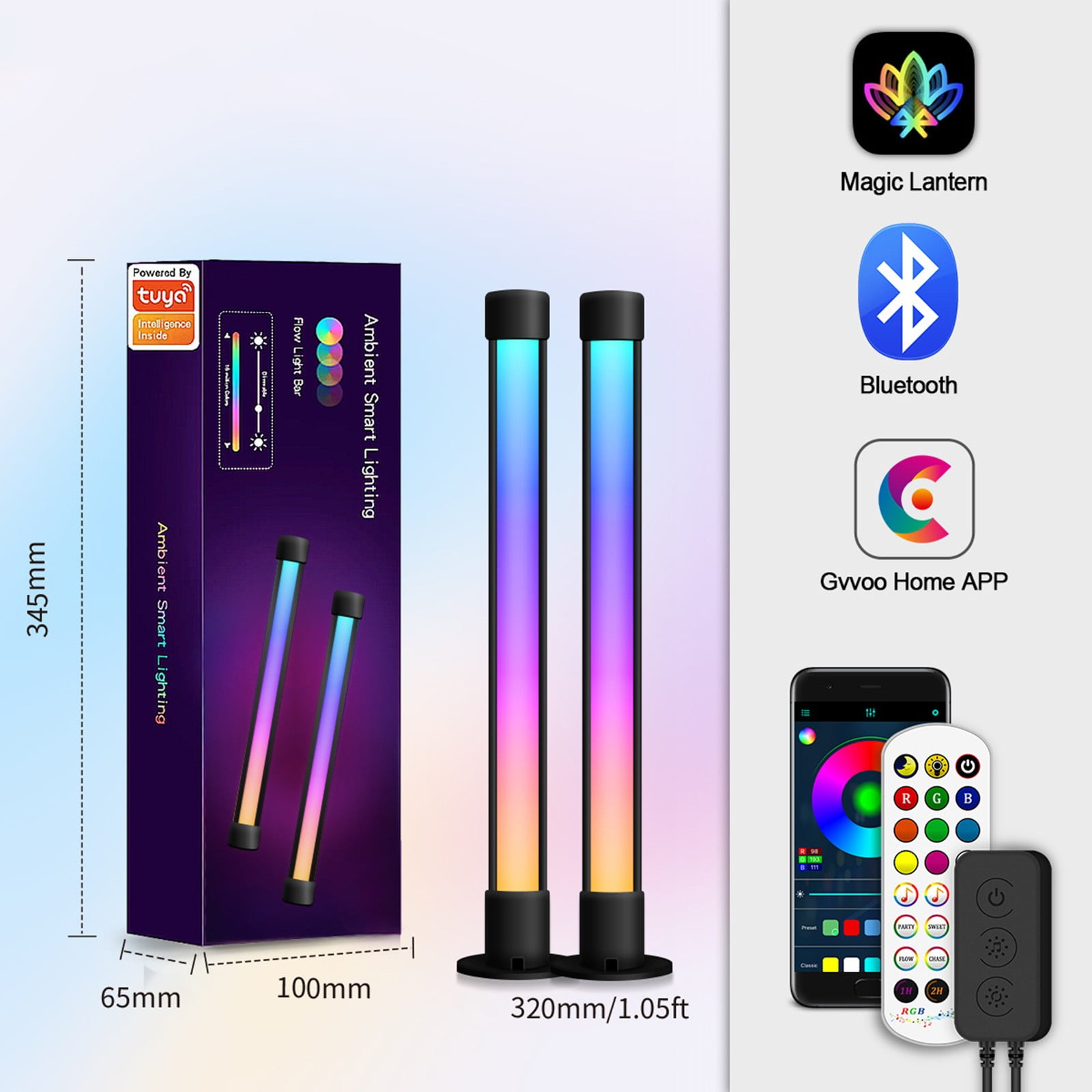 Cyber_Monday Deals! Xecvkr Advanced Bluetooth LED Ambient Light Floor ...