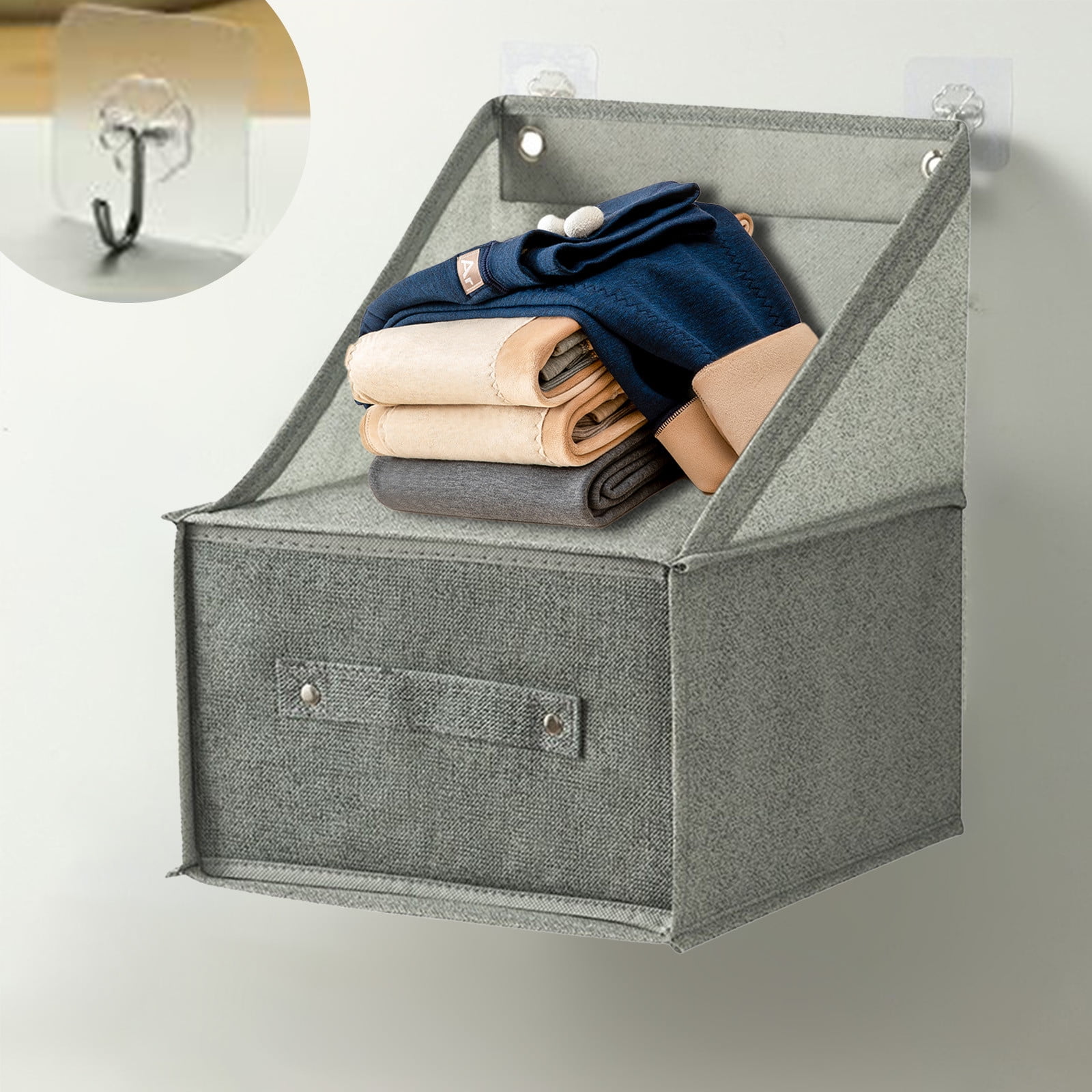 Xecvkr Closet Organizer Hanging Drawer Fabric Storage Box Multi ...