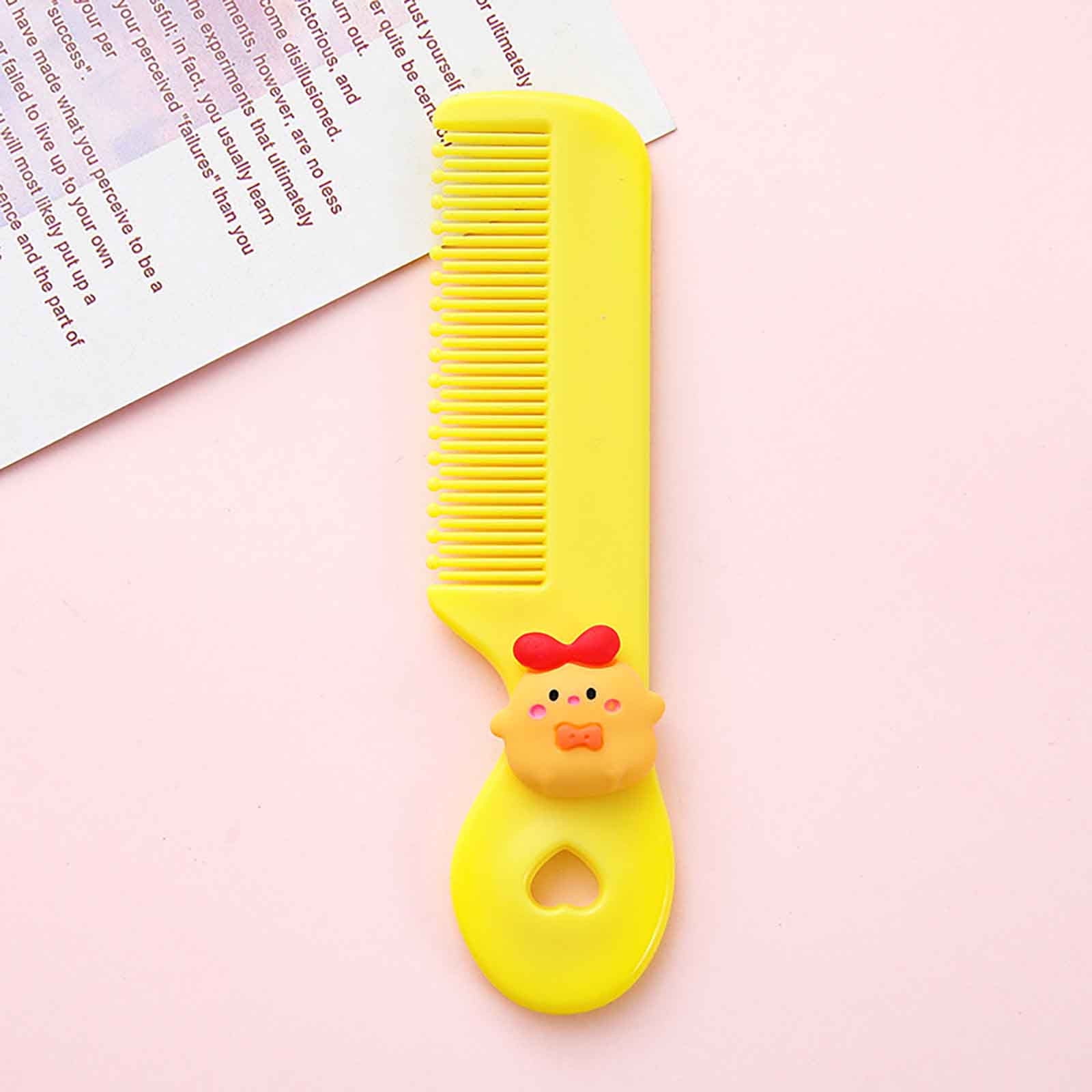 Xecvkr Combs for Kids Mini Candy Colored Kids Comb Gentle Round ...