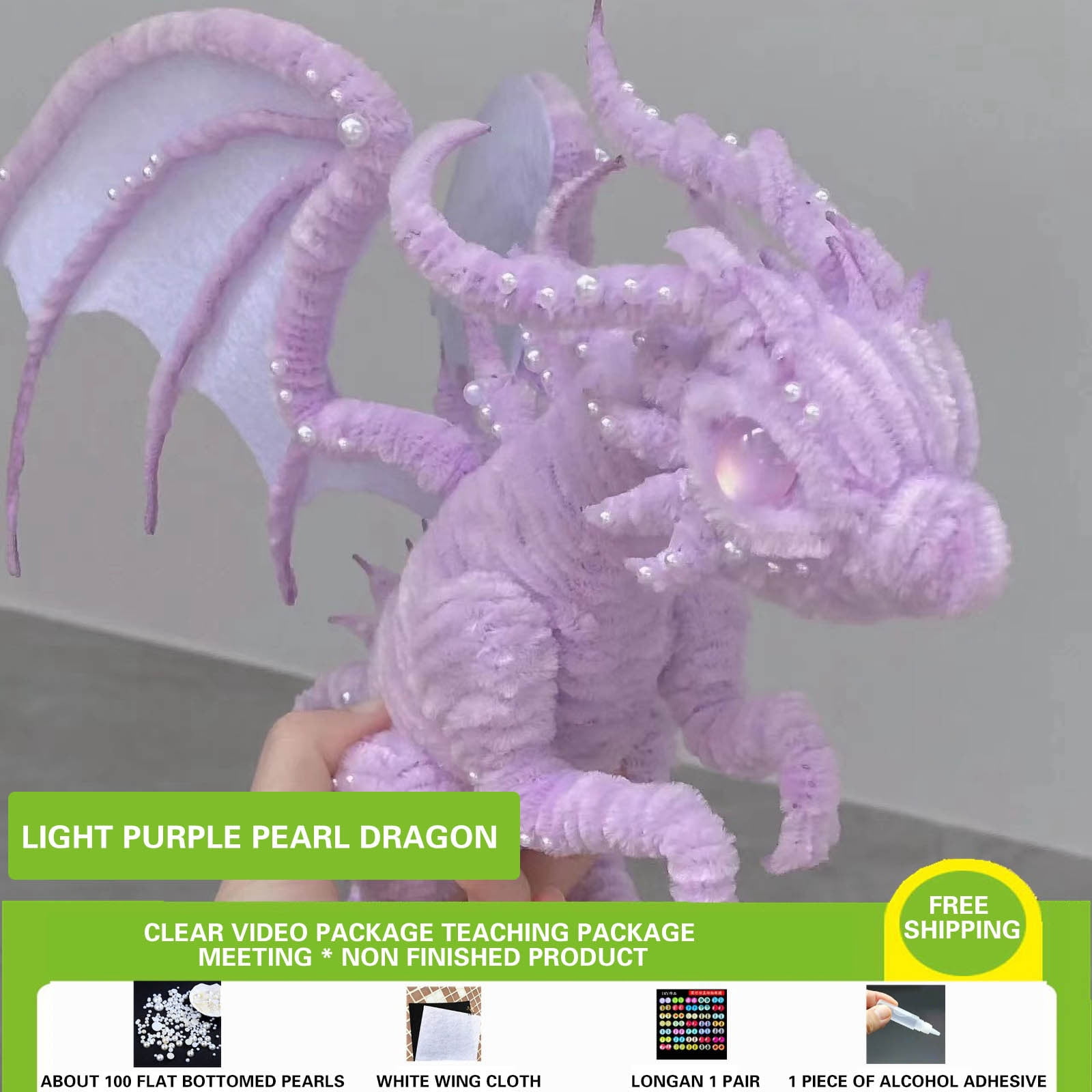 Xecvkr DIY Twisted Pipe Cleaner Christmas Tree Craft Material Package ...